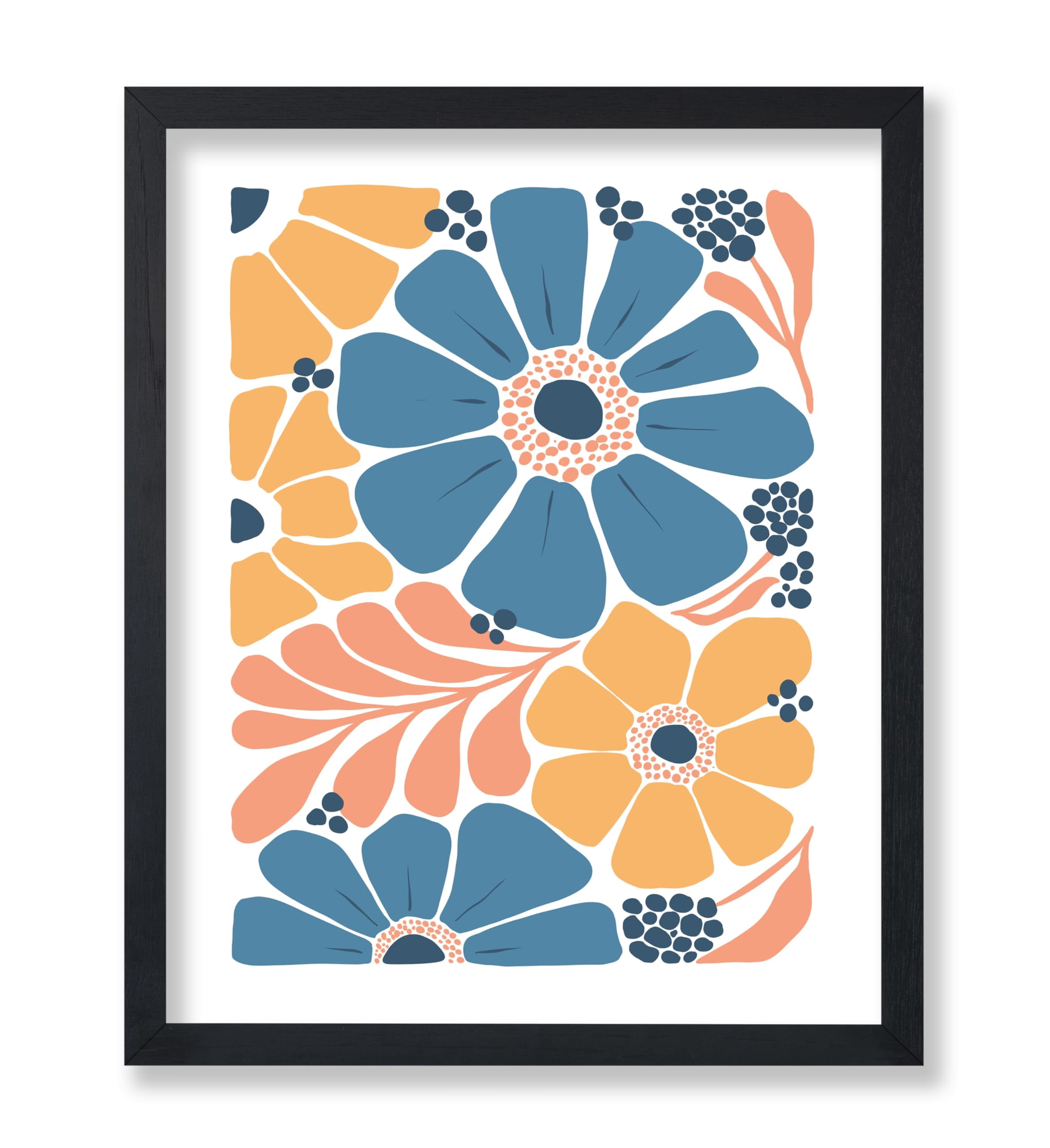Poster Master Daisy Poster - Retro Flowers Print - Pastel Colors Art ...