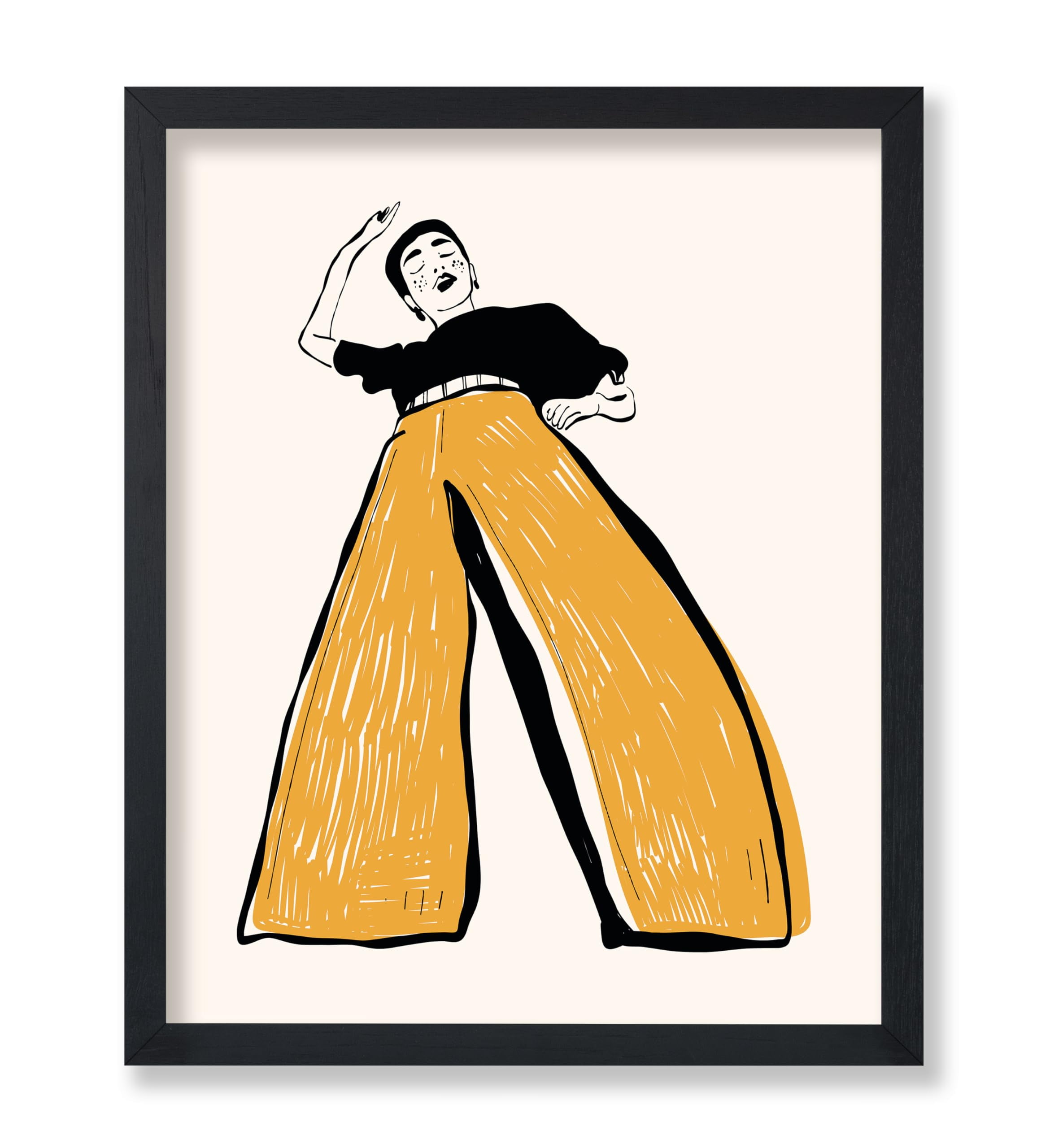 Poster Master Dancer Poster - Lady in Orange Trousers Print - Fashion ...