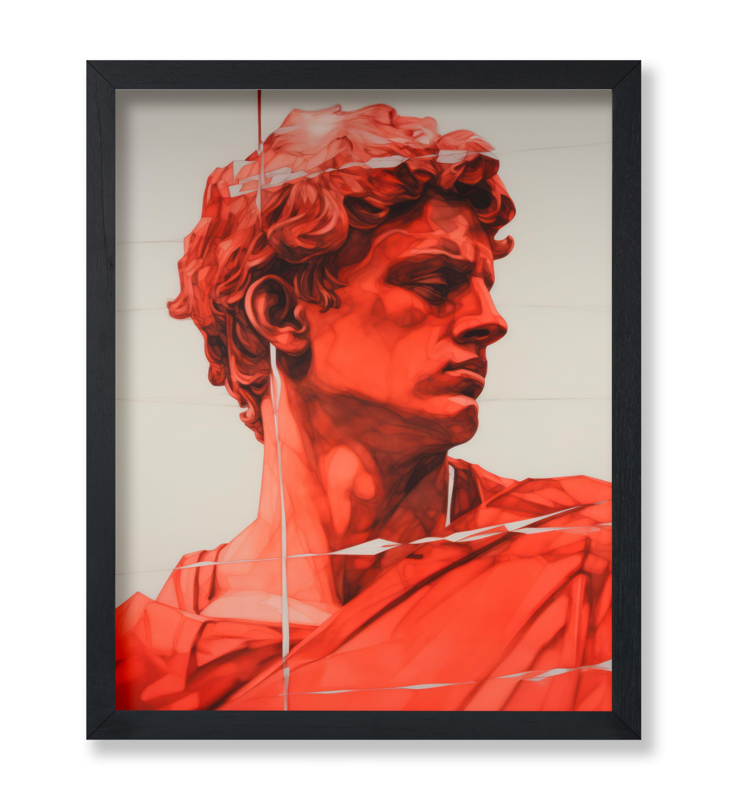 Poster Master David Poster - Renaissance Sculpture Print - Altered Art ...