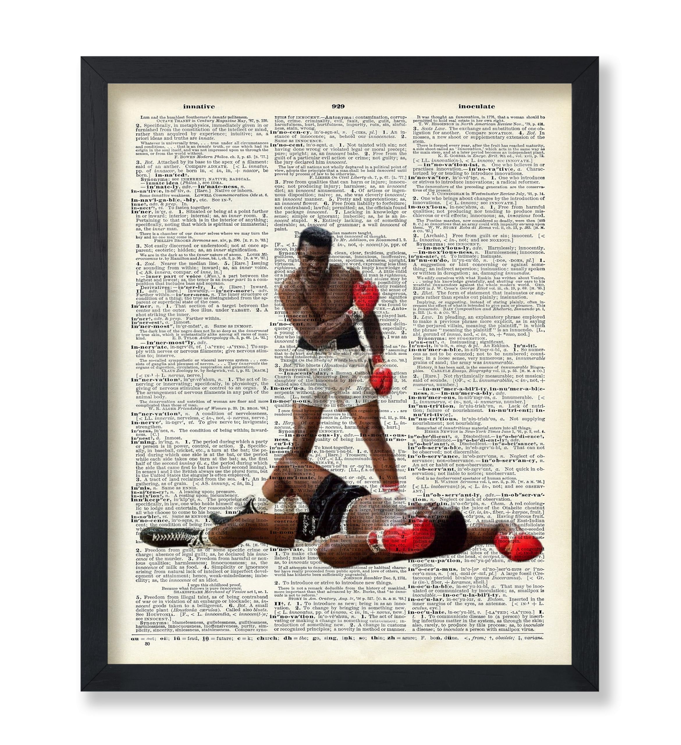 Poster Master Dictionary Art Poster - Muhammad Ali Print - Boxing Art ...