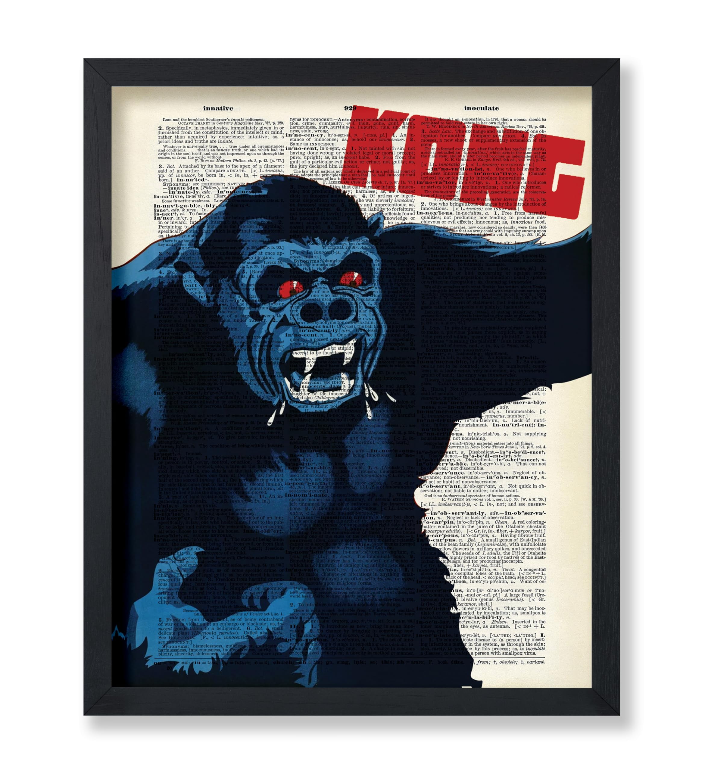 Poster Master Dictionary Art Poster - Retro King Kong Print - King Kong ...