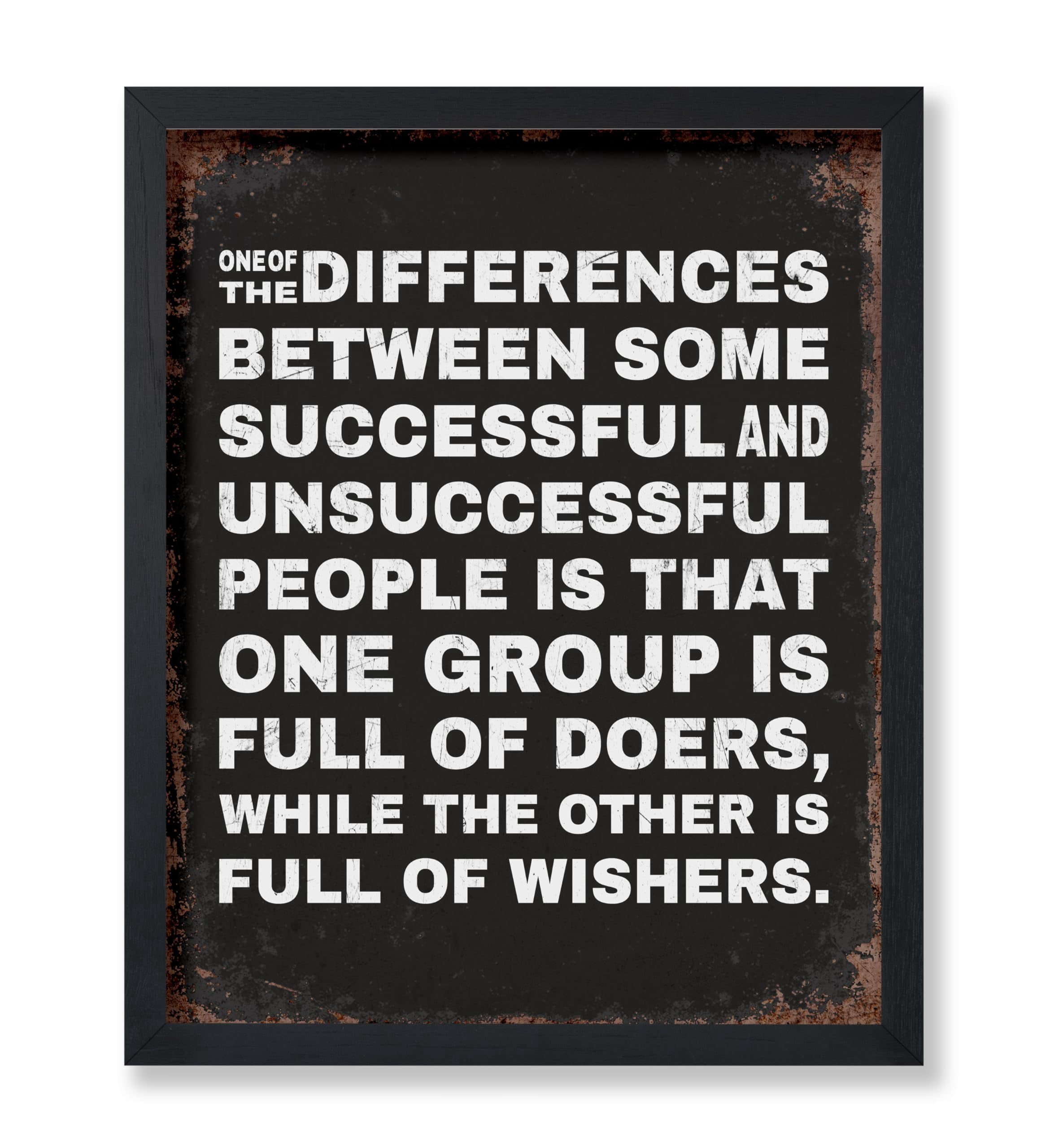 Poster Master Differences Between Successful And Unsuccessful People ...