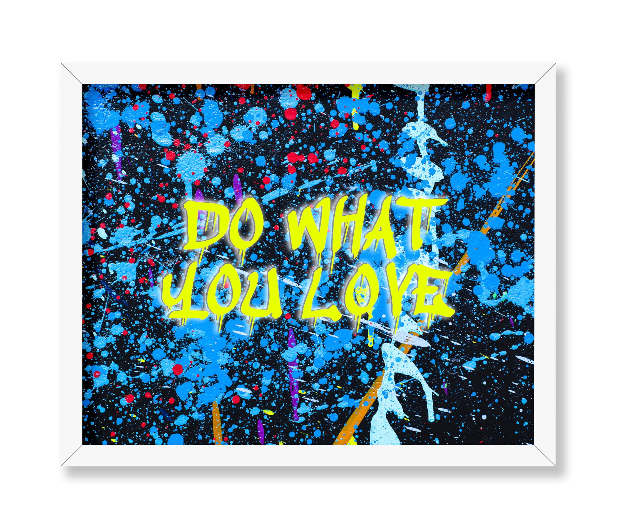 Poster Master Do What You Love Poster - Positive Quote Print ...