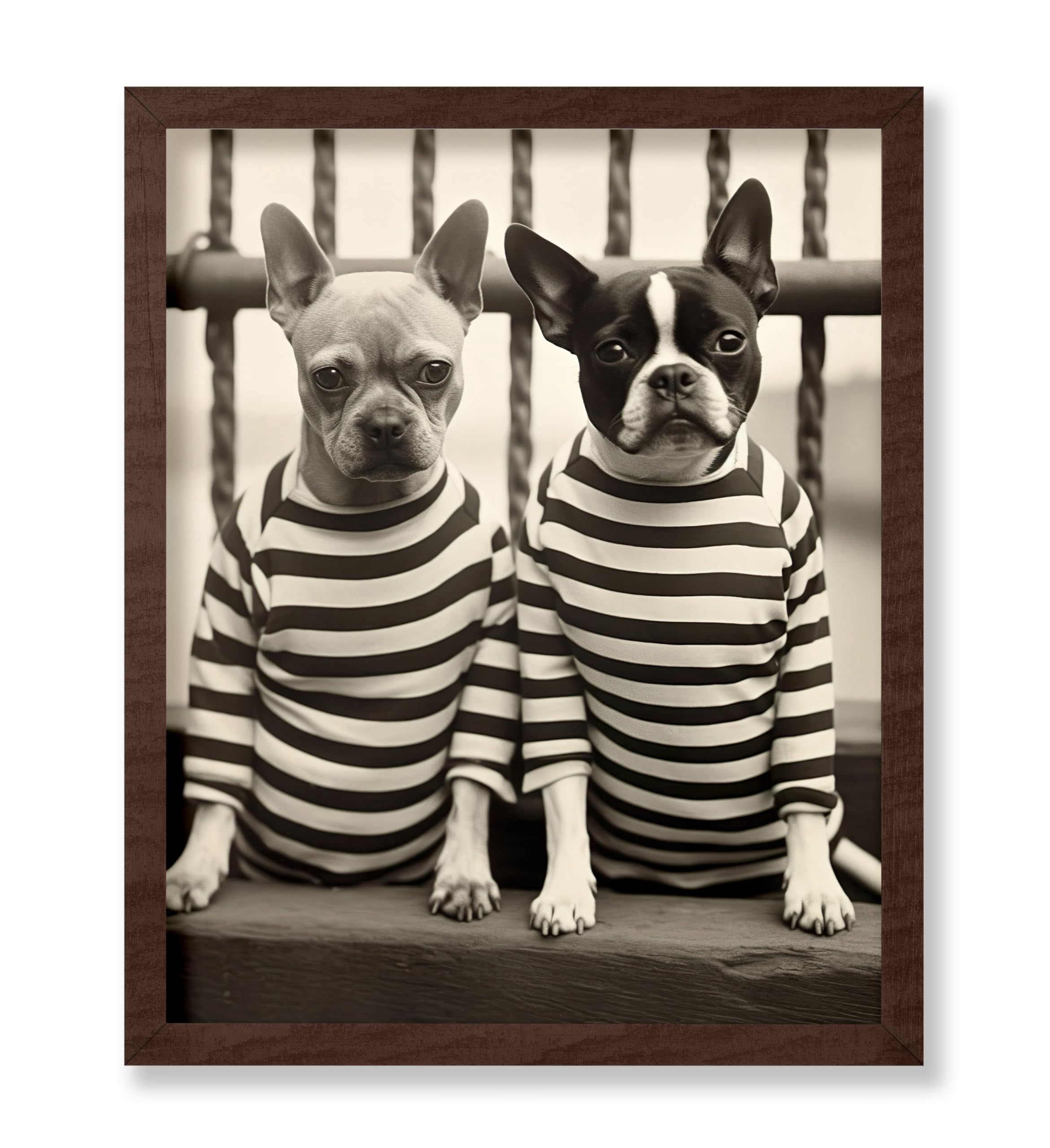 Poster Master Dog Poster - Dogs in Prison Print - Photograph Art ...