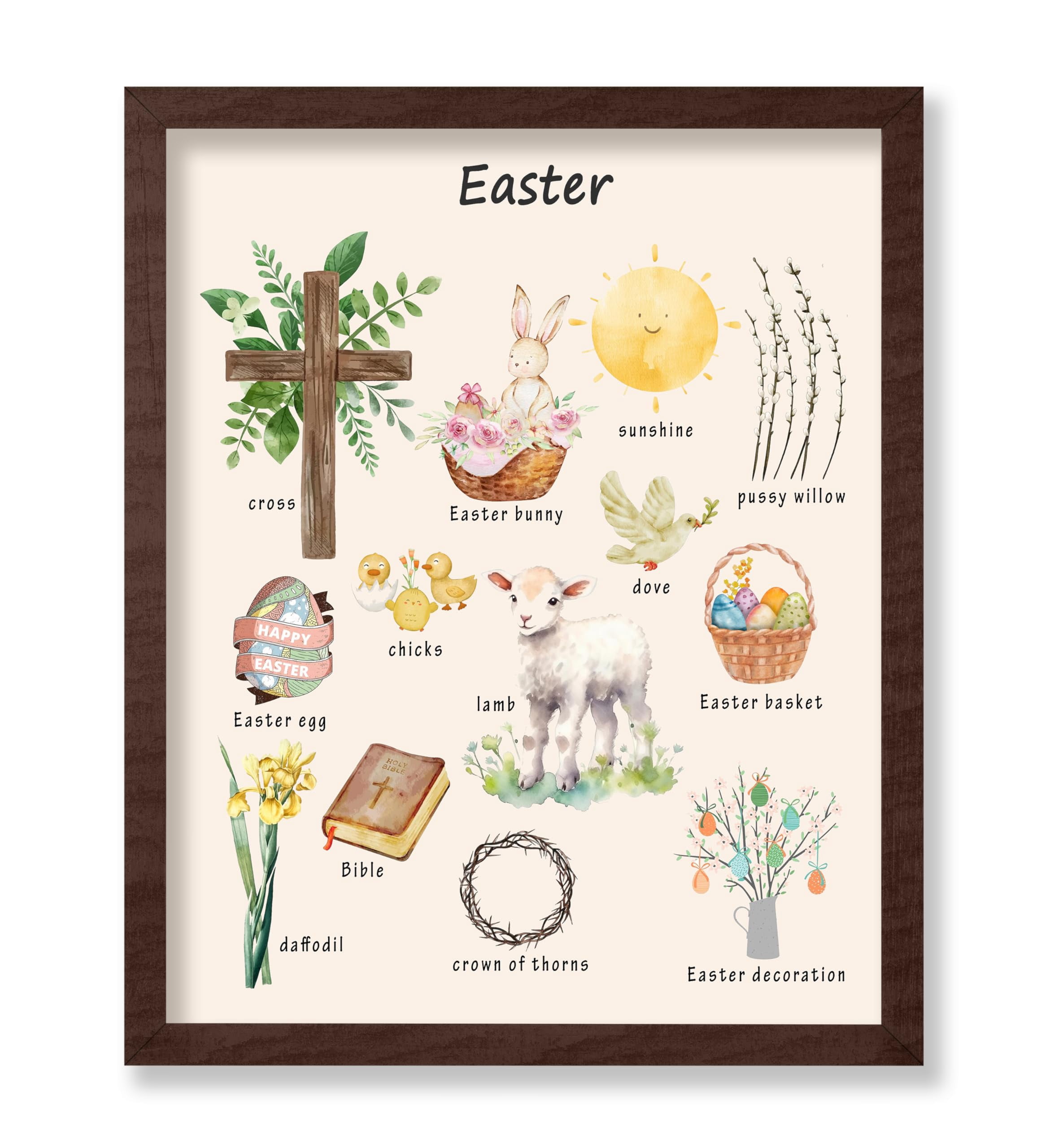 Poster Master Easter Poster - Easter Bunny Print - Easter Egg Hunting ...