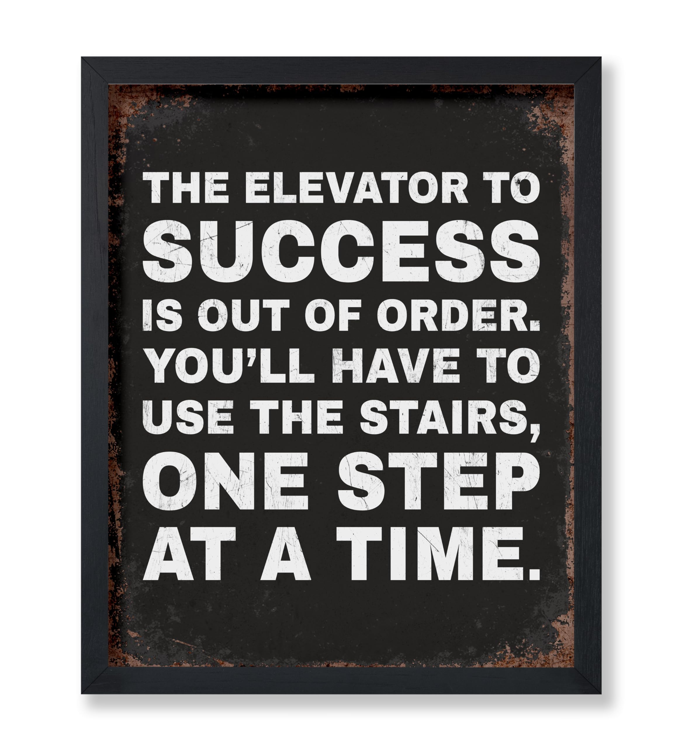 Poster Master Elevator To Success Is Out Of Order Poster - Black ...