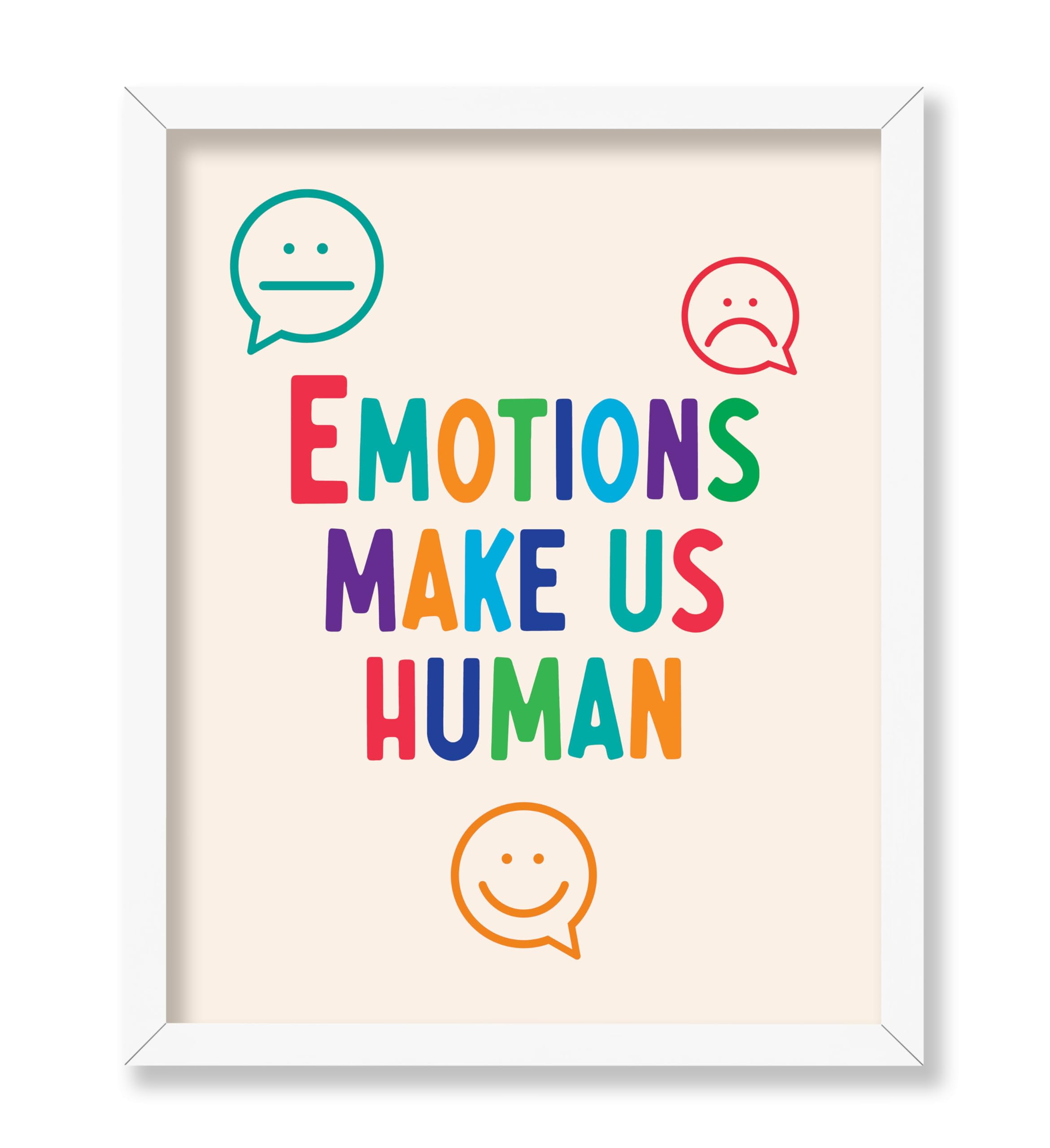 Poster Master Emotions Make Us Human Poster - Motivational Print ...