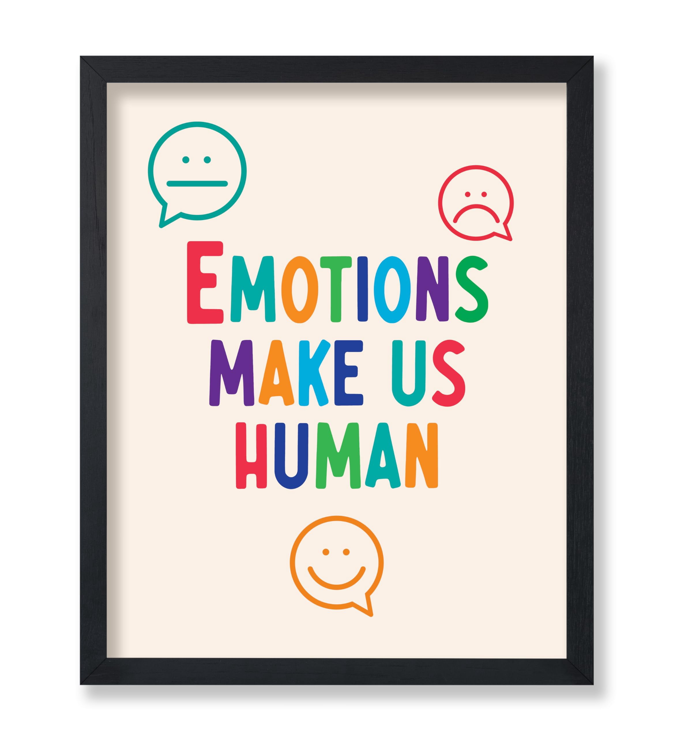 Poster Master Emotions Make Us Human Poster - Motivational Print ...