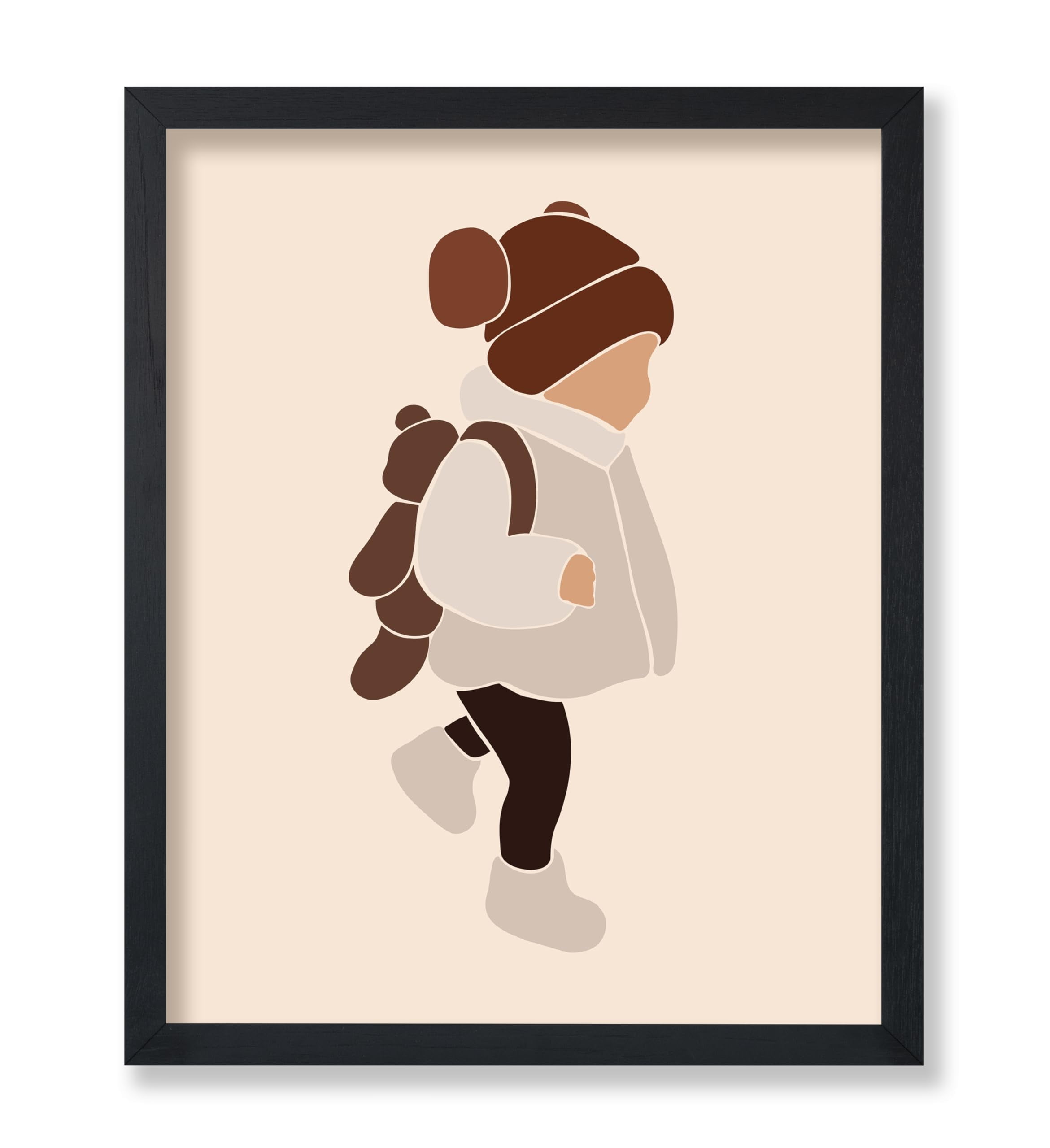 Poster Master Faceless Child In A Sweater Poster - Retro Little Child ...