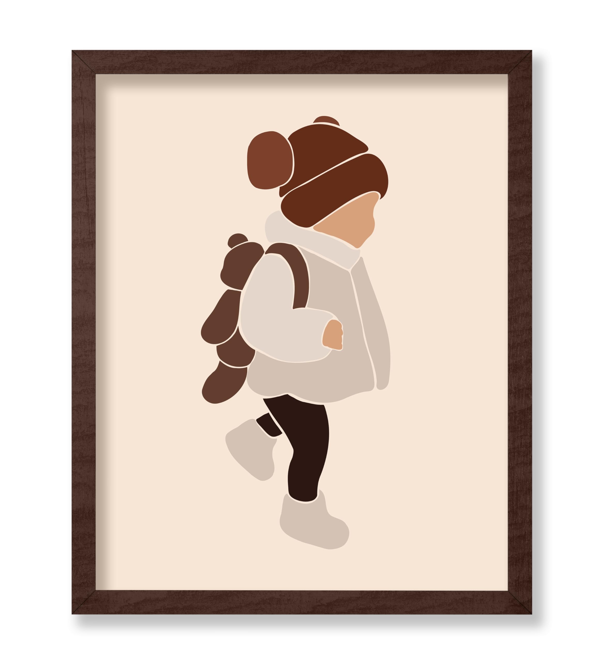 Poster Master Faceless Child In A Sweater Poster - Retro Little Child ...