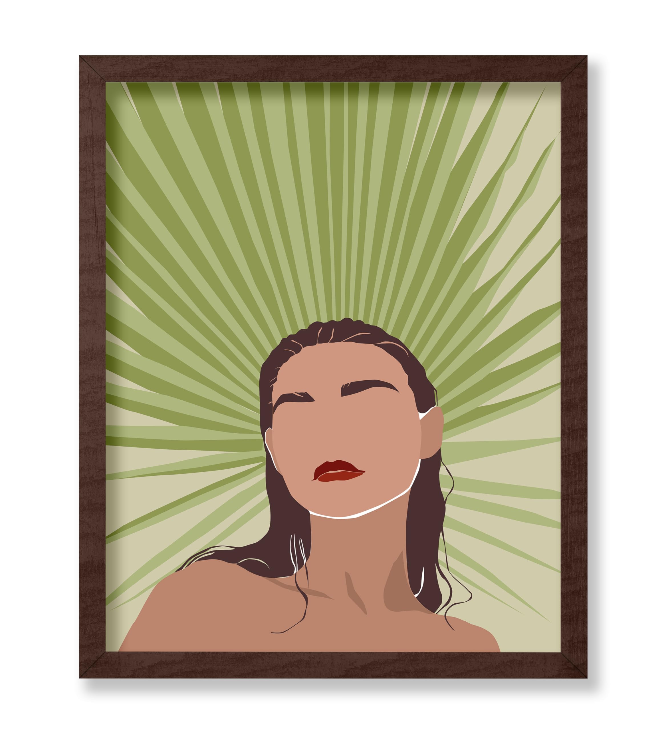 Poster Master Faceless Woman Poster - Retro Lady Print - Modern Art ...