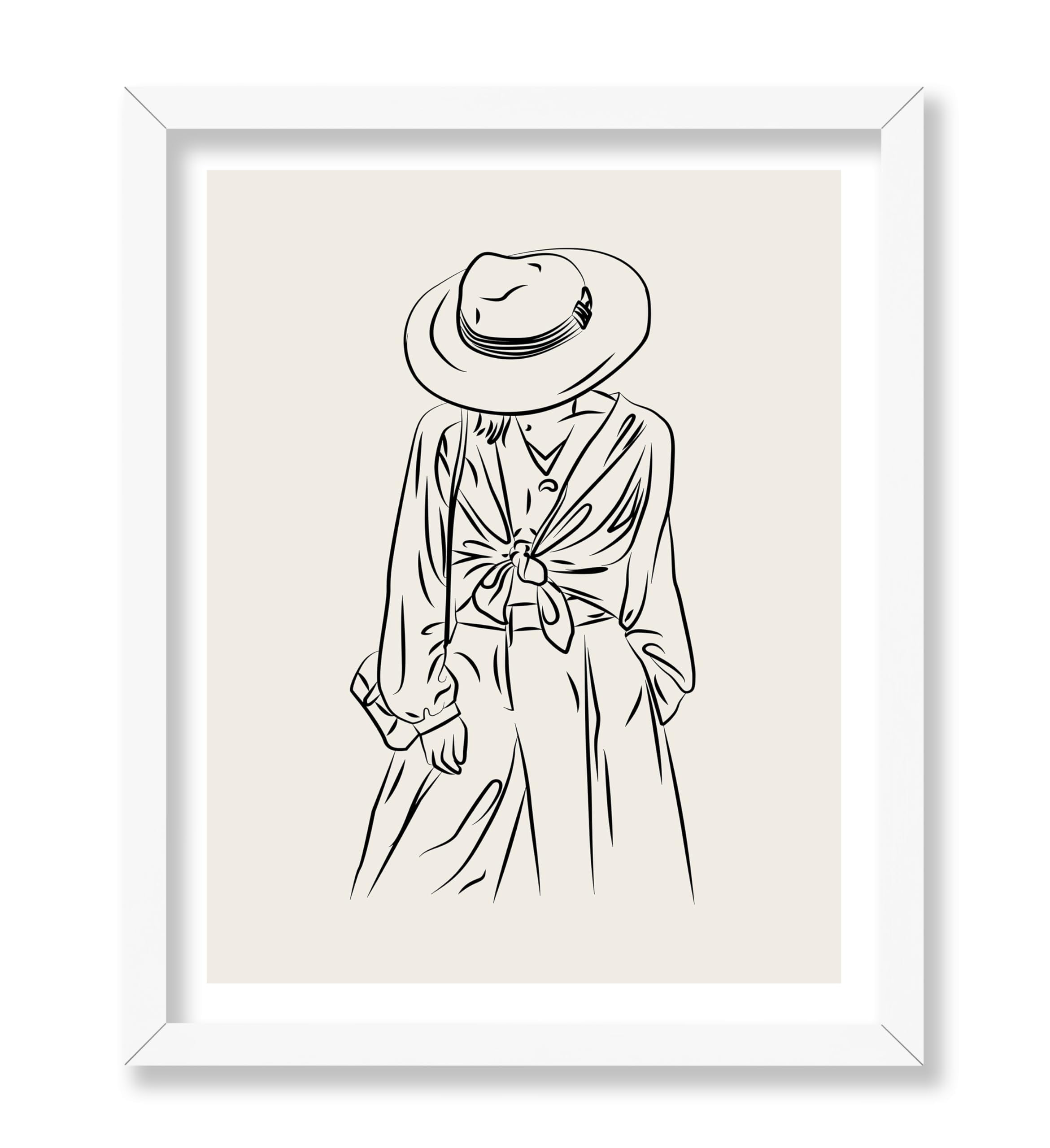 Poster Master Fashion Poster - Retro Woman Print - Classy Lady Art ...