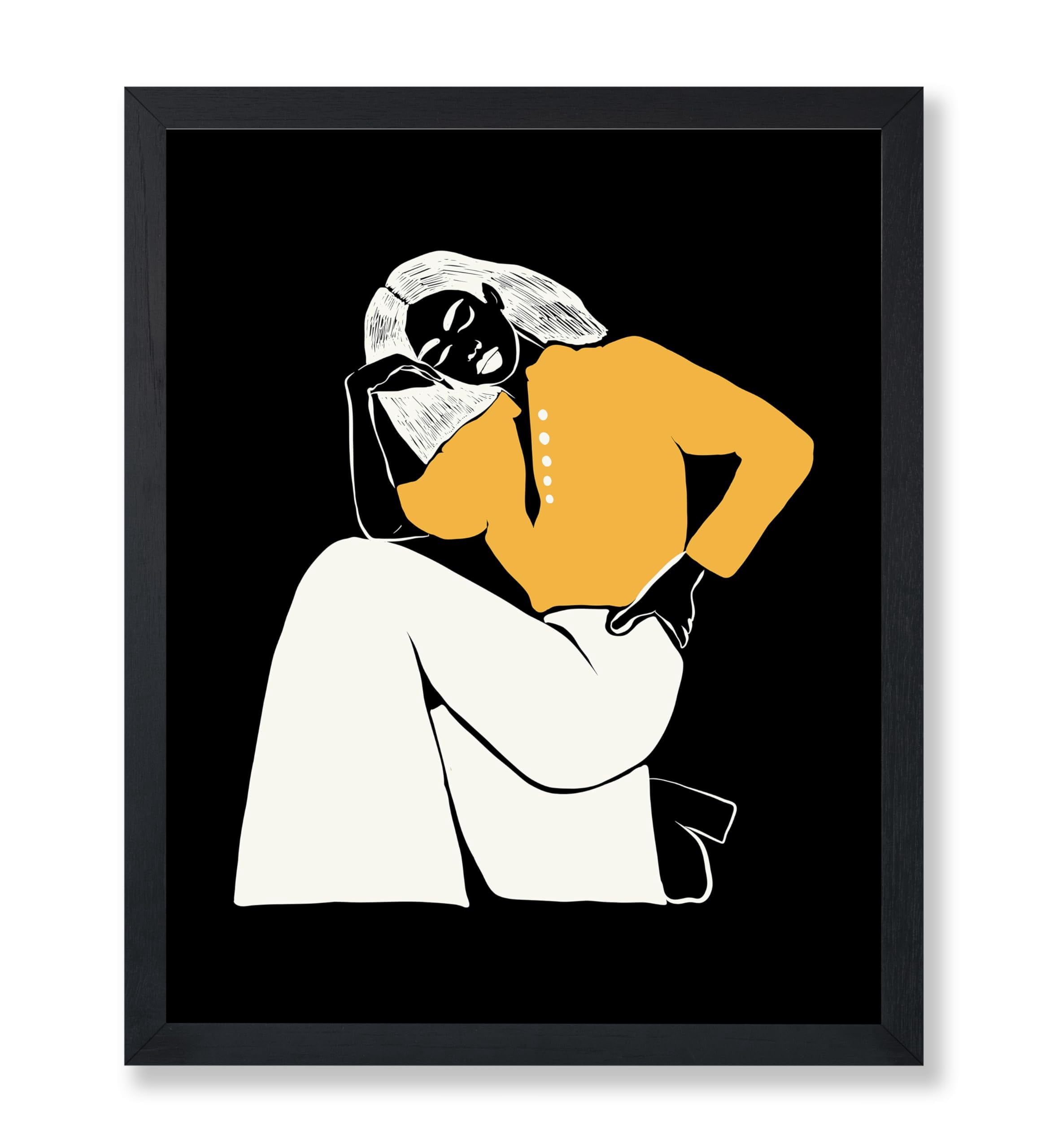 Poster Master Fashion Poster - Retro Woman Print - Trendy Art - Modern ...