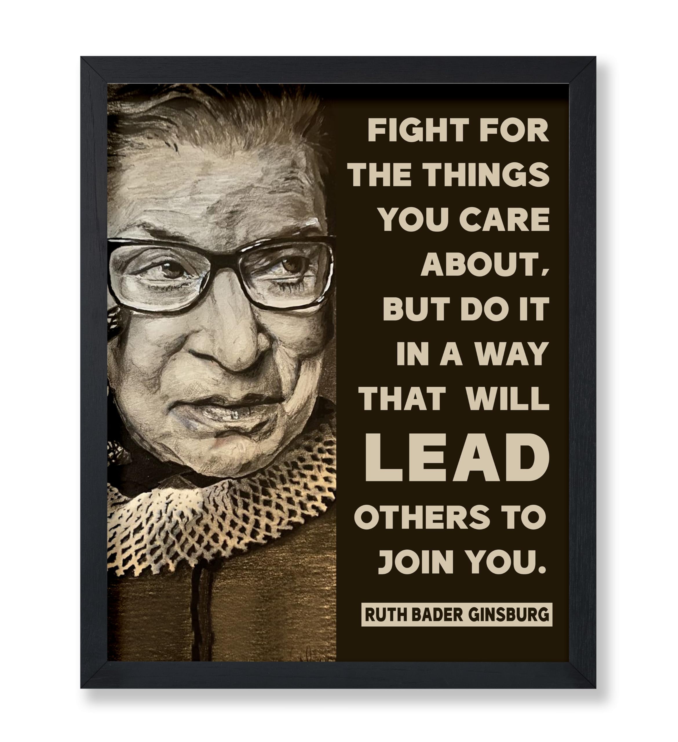 Poster Master Fight For The Things You Care About Poster - Ruth Bader ...