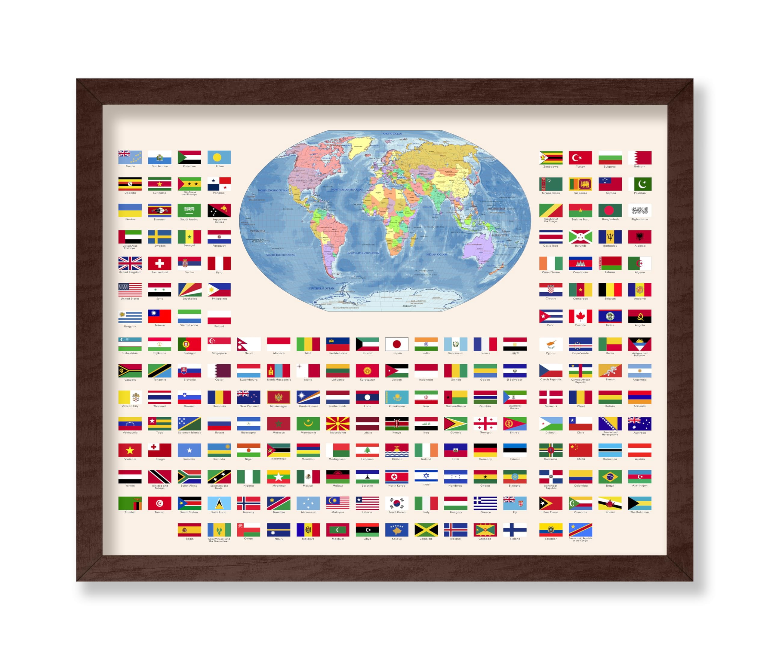Poster Master Flags of the World Poster - World Print - Learning ...