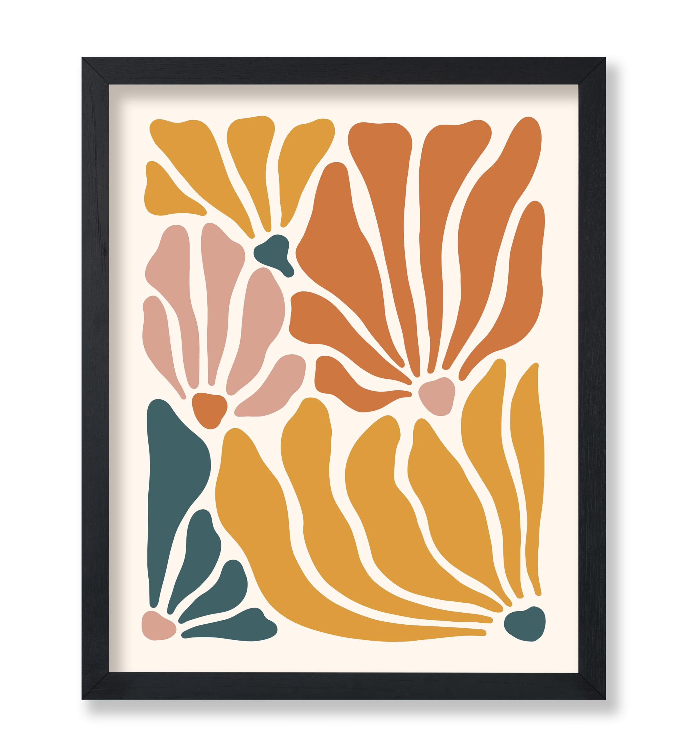 Poster Master Flower Petals Poster - Retro Boho Print - Flower Art ...