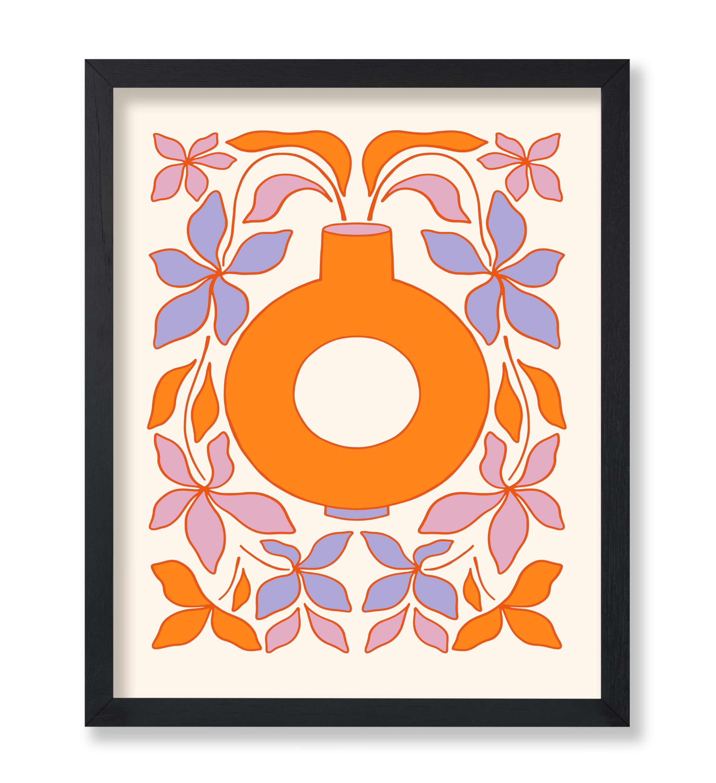 Poster Master Flower Vase Poster - Retro Flower Print - Boho Art ...