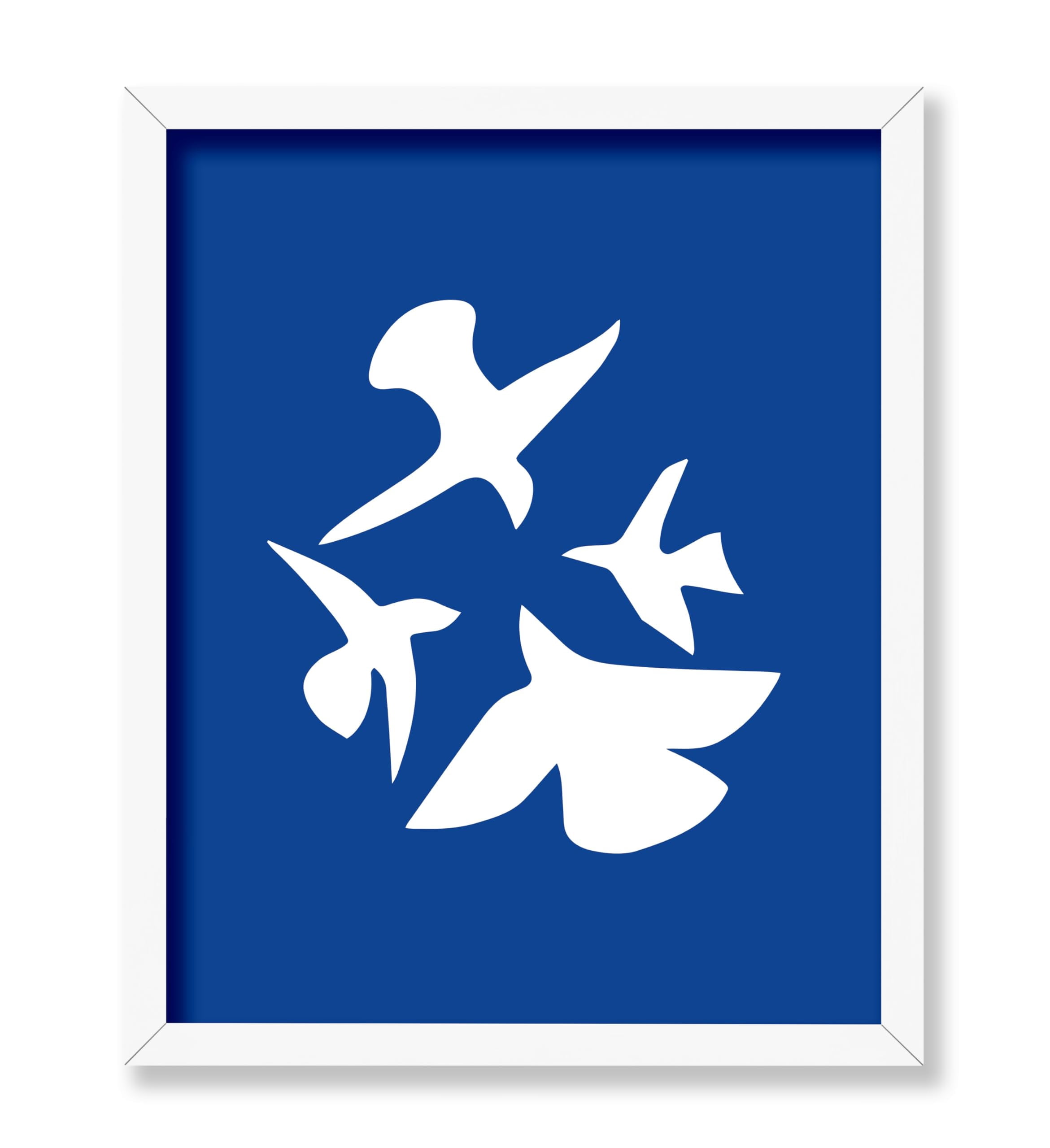 Poster Master Flying Birds Poster - Bird Print - Silhouette Art ...