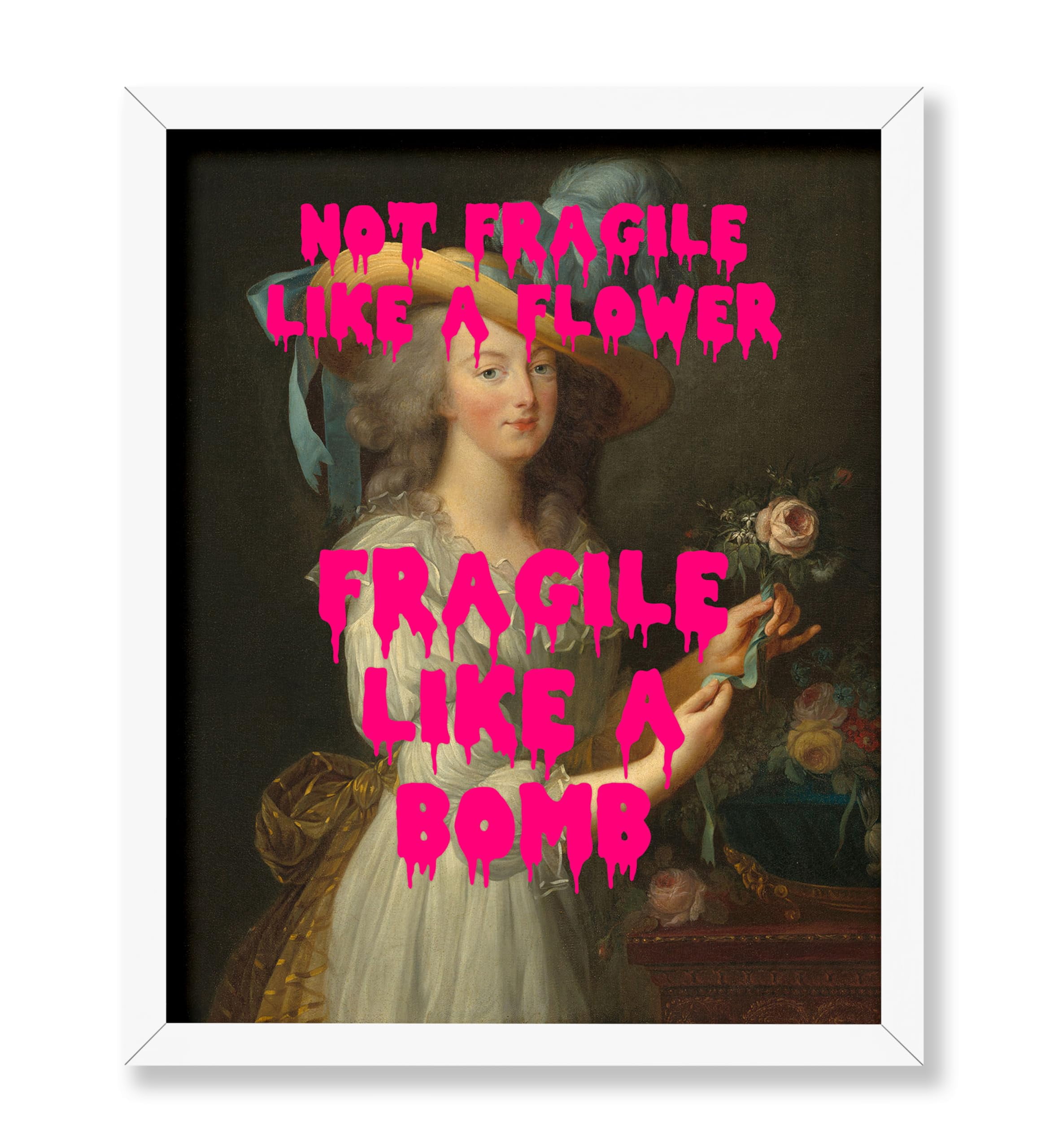 Poster Master Fragile Like A Bomb Poster - Marie Antoinette Print ...