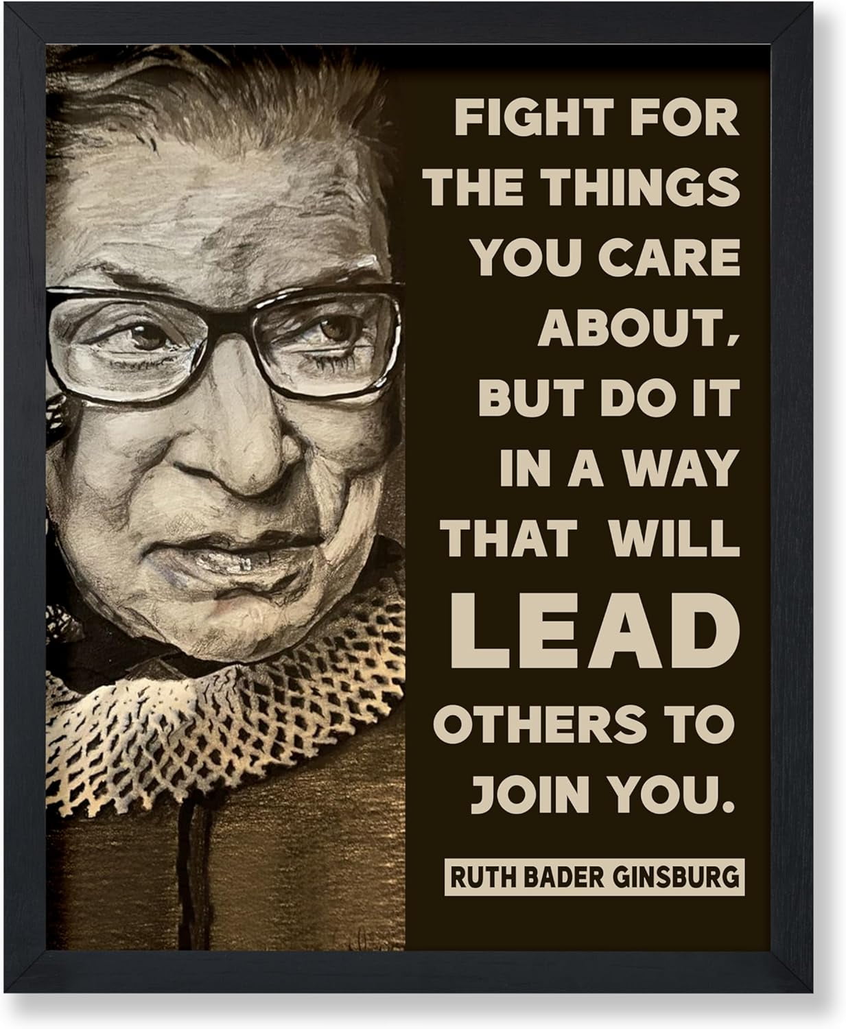 Poster Master Fragile Like A Bomb Poster - Ruth Bader Ginsburg Print ...