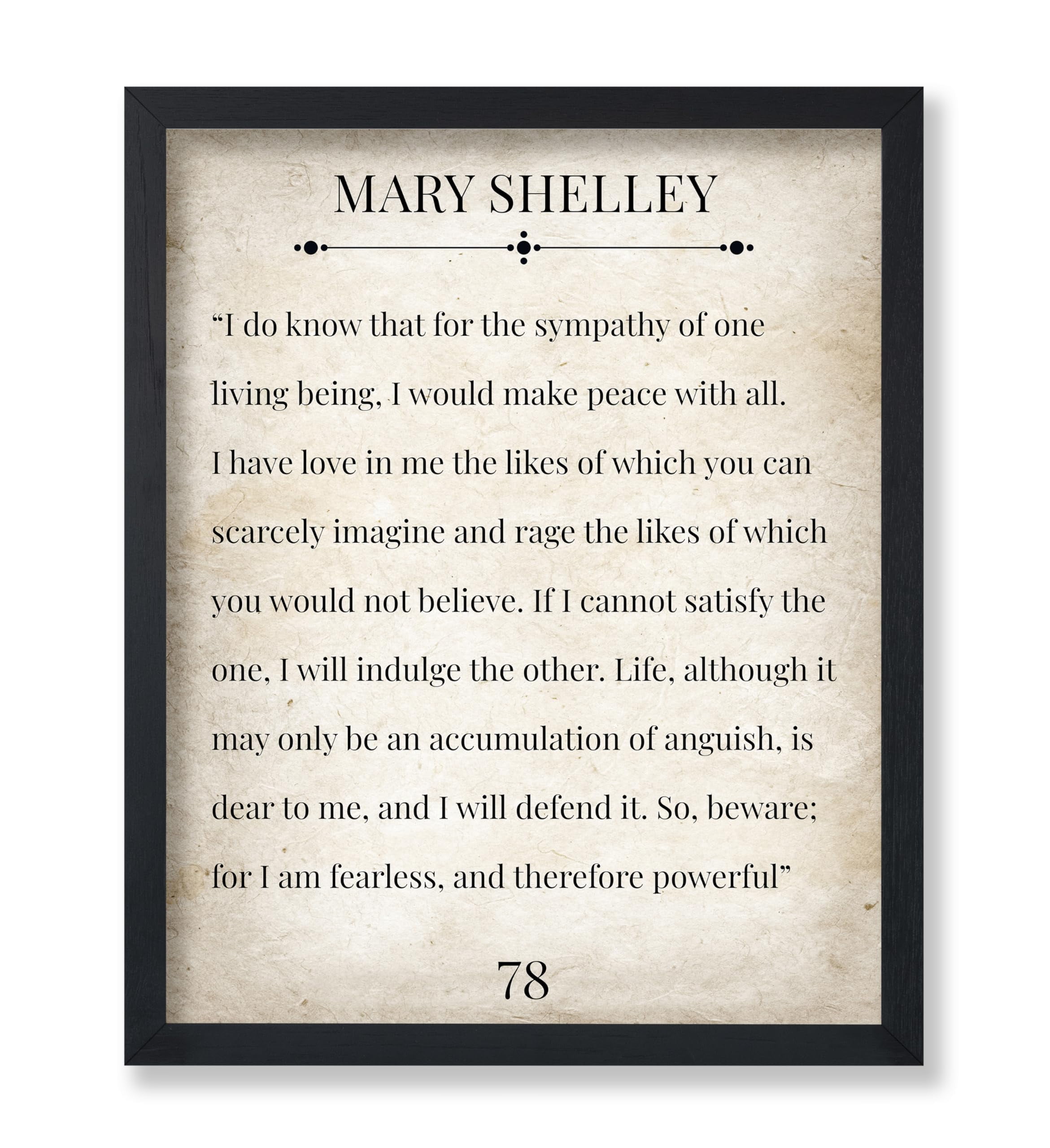 Poster Master Frankenstein Poster - Mary Shelley Print - Motivational ...