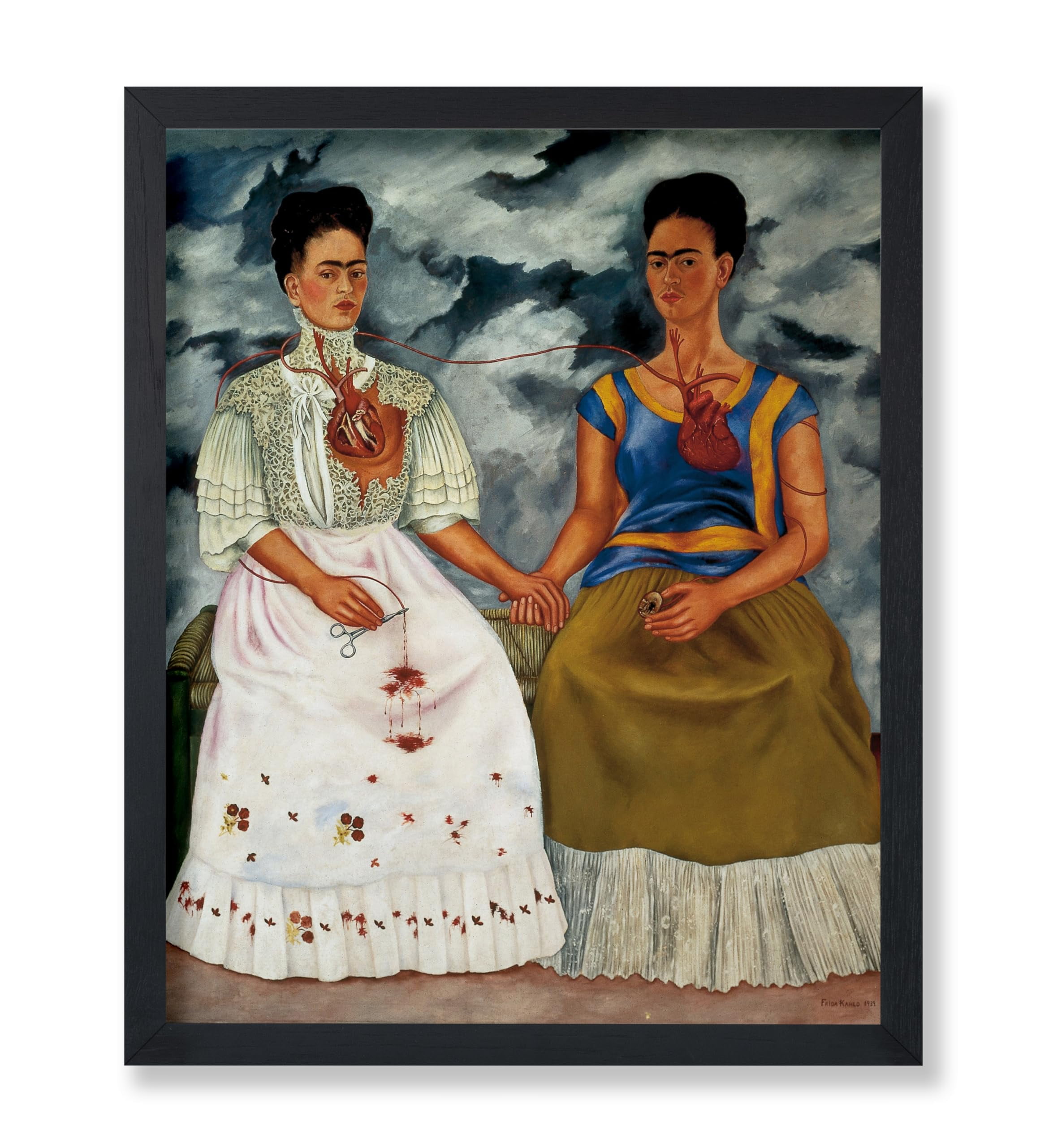 Poster Master Frida Poster - The Two Fridas Print - Magic Realism Art - Mexican Painter Art ...
