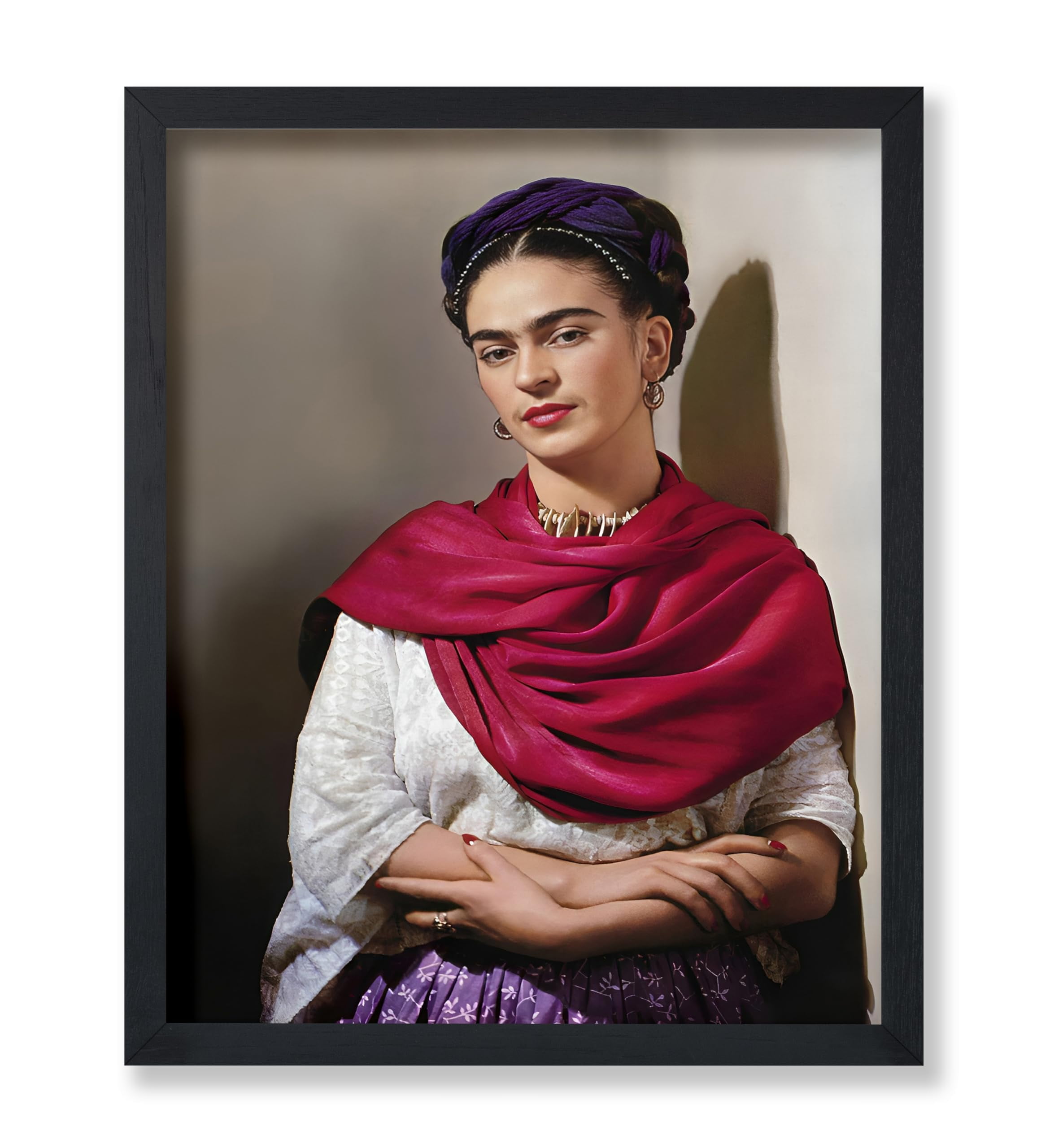 Poster Master Frida Poster - Frida Self Portrait Print - Mexican Art ...