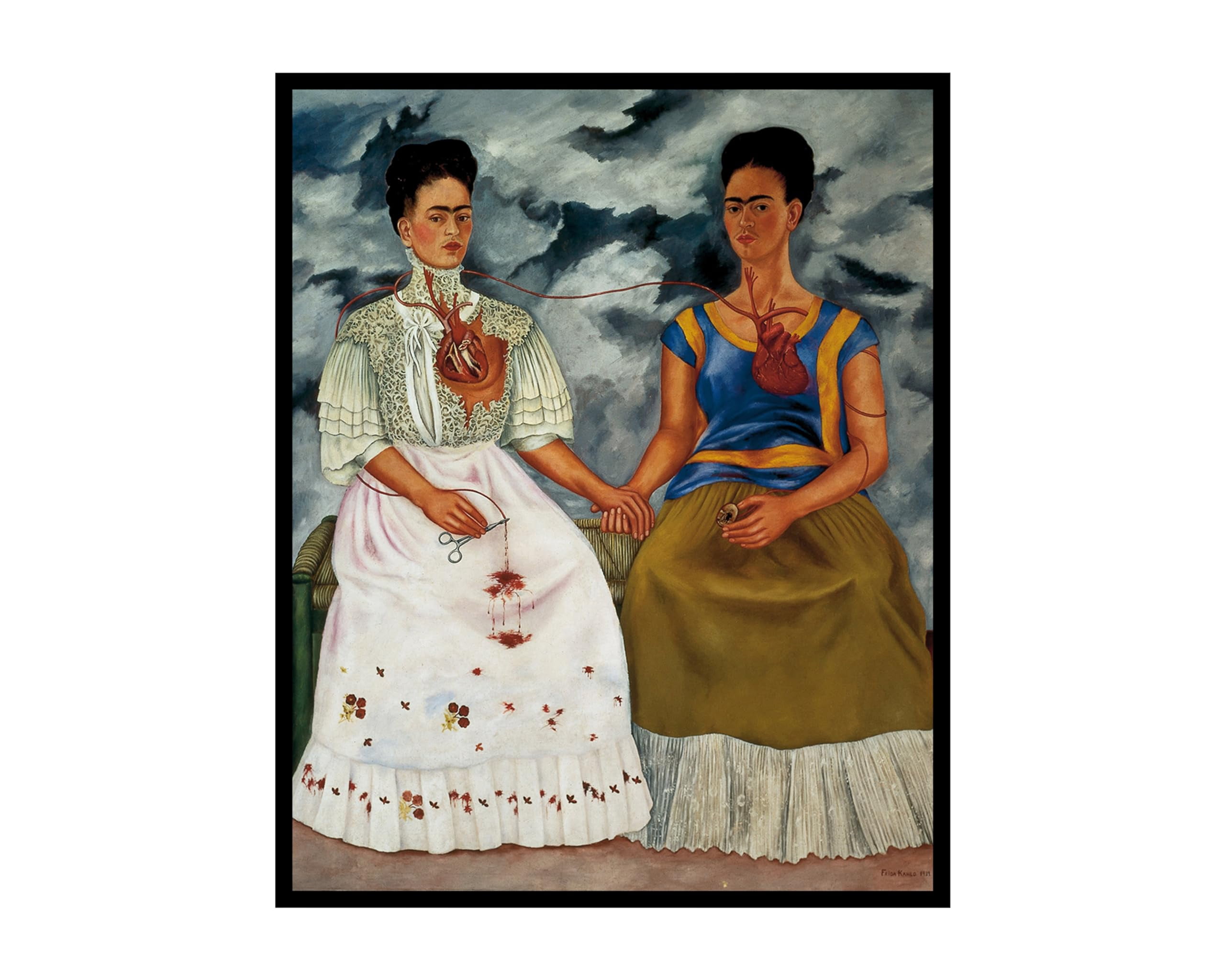 Poster Master Frida Poster - The Two Fridas Print - Magic Realism Art ...