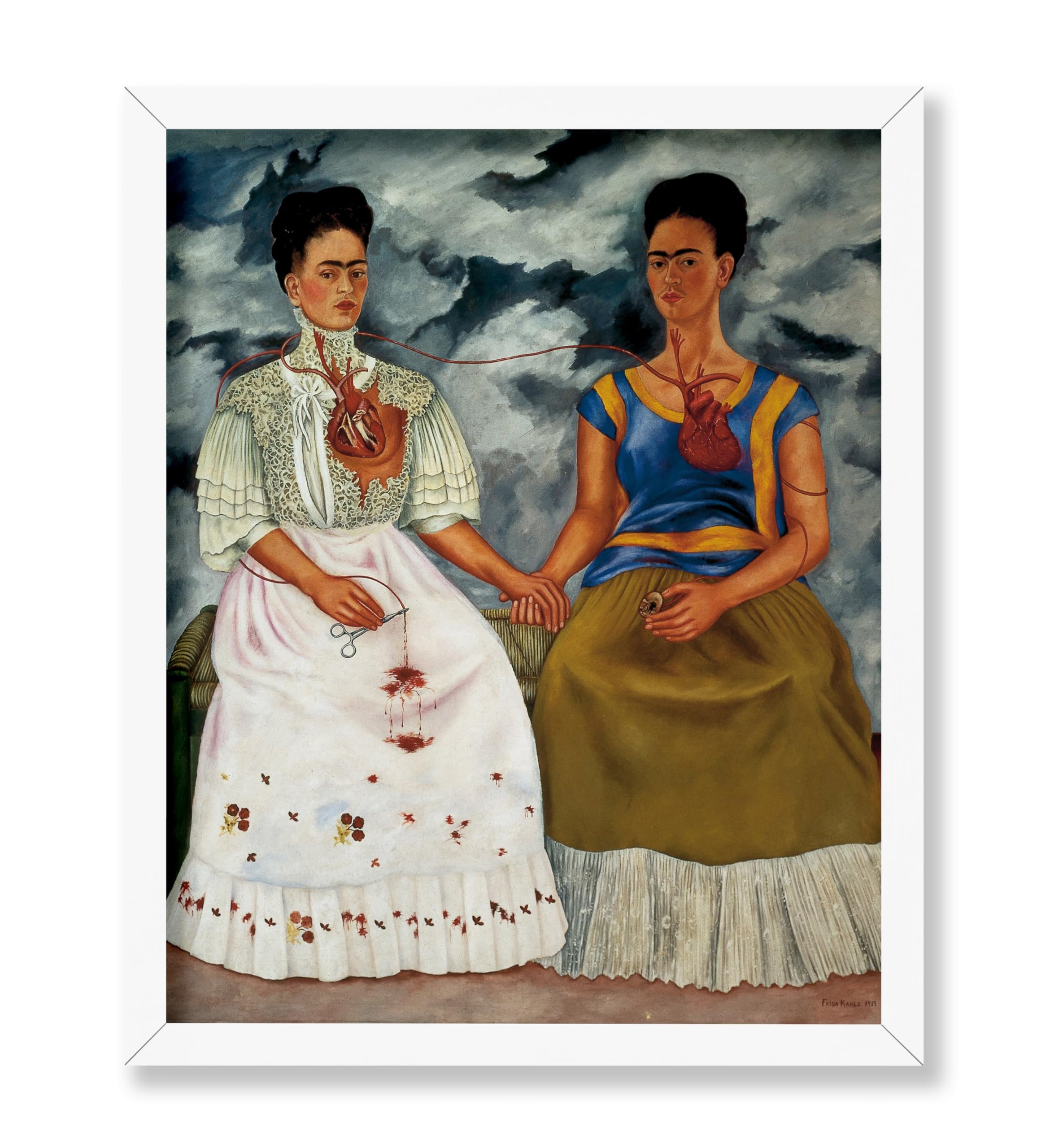 Poster Master Frida Poster - The Two Fridas Print - Magic Realism Art ...