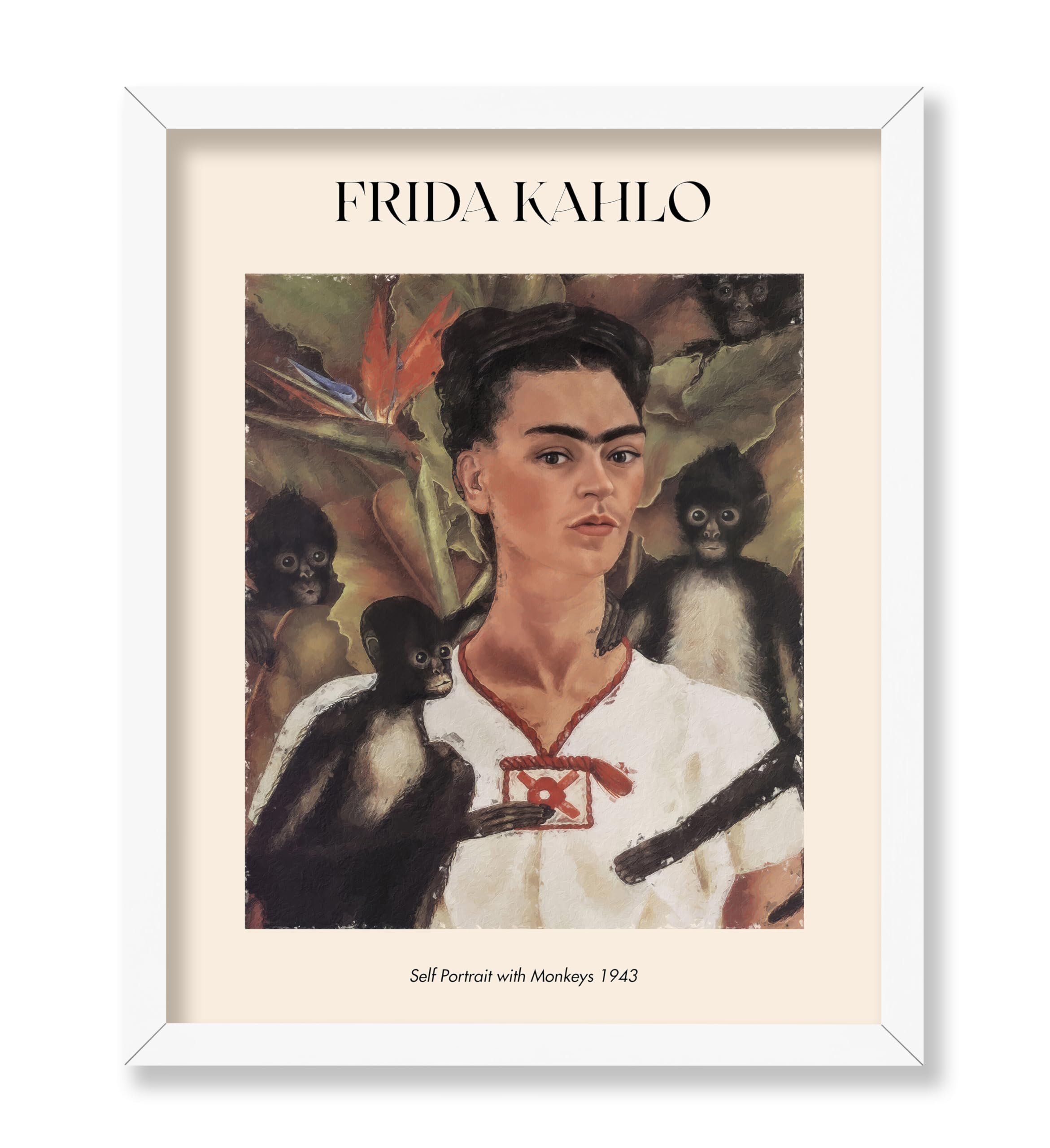 Poster Master Frida Poster - The Two Fridas Print - Mexican Painter Art ...