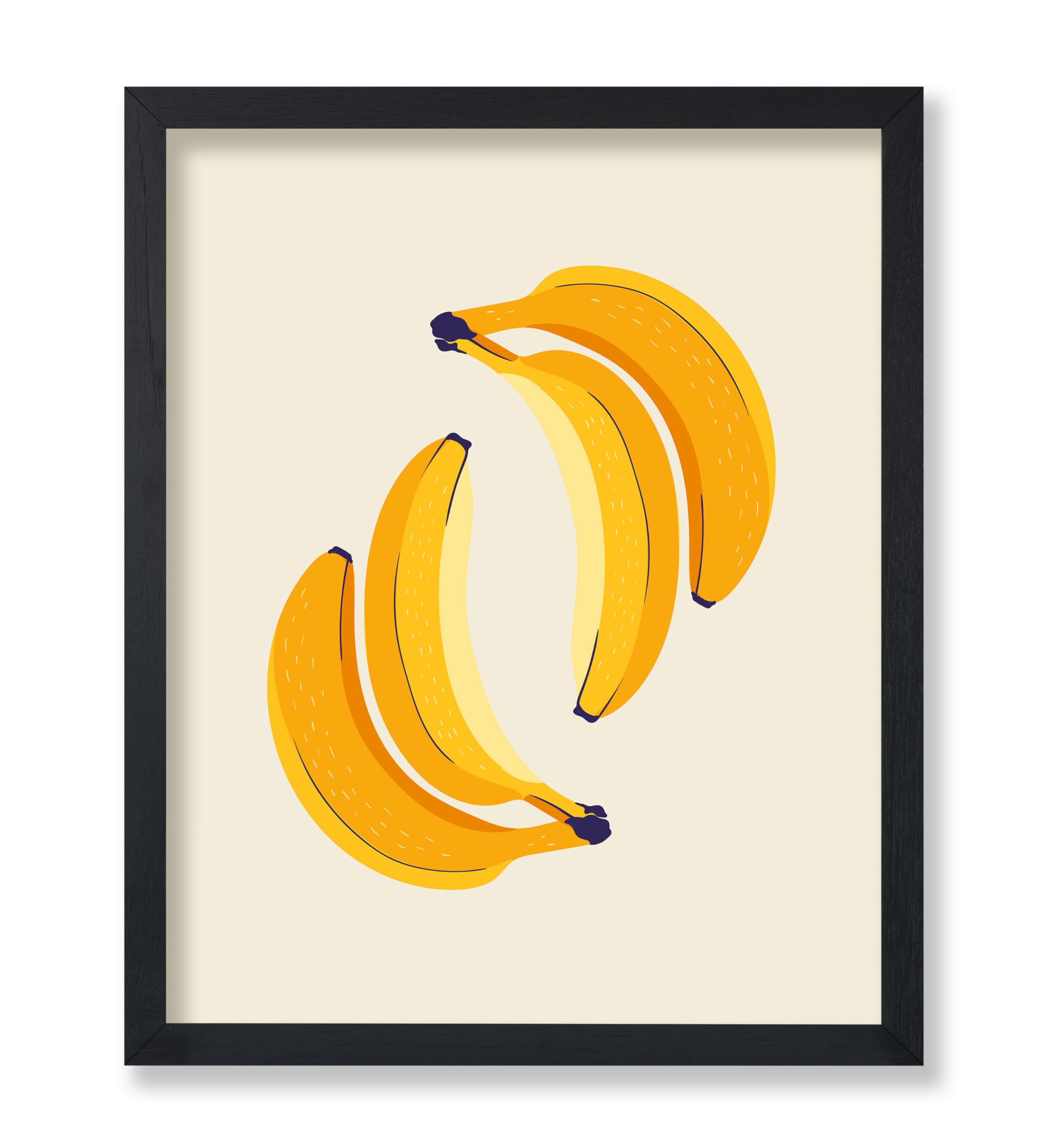 Poster Master Fruit Poster - Banana Print - Tropical Fruit Art ...
