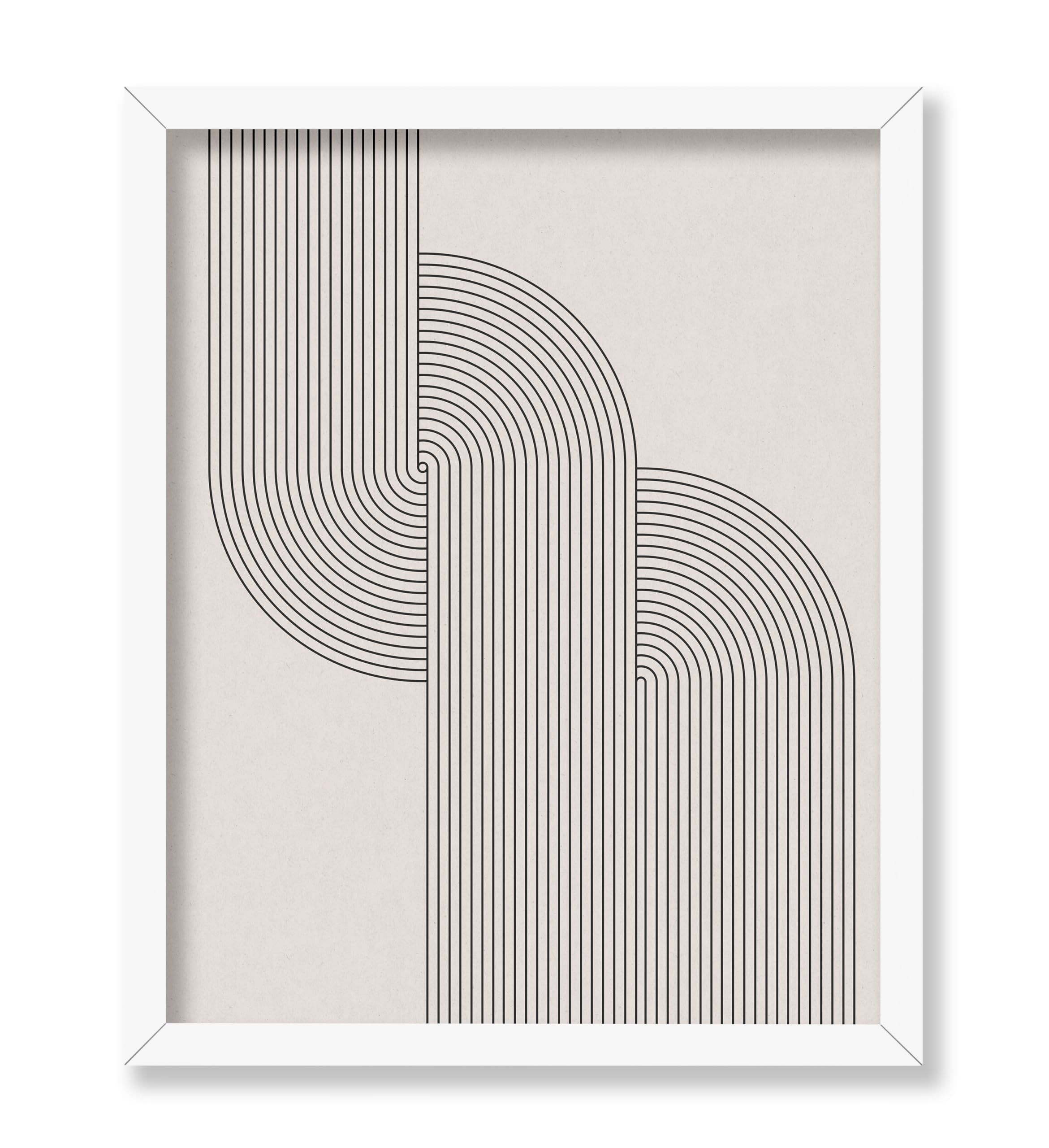 Poster Master Geometric Poster - Line Drawing Print - Abstract Art ...