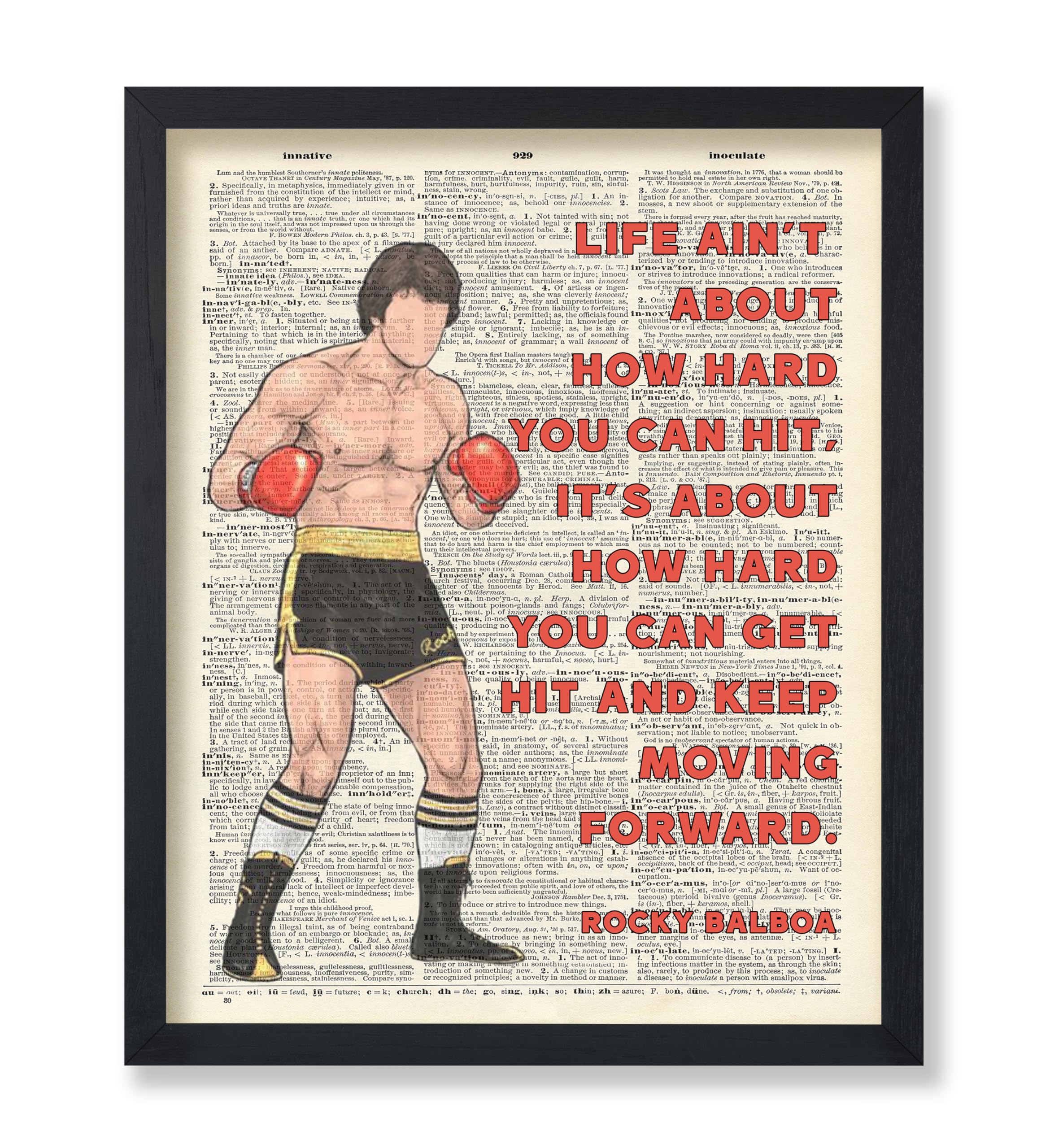 Poster Master Get Hit And Keep Moving Forward Poster - Motivational ...