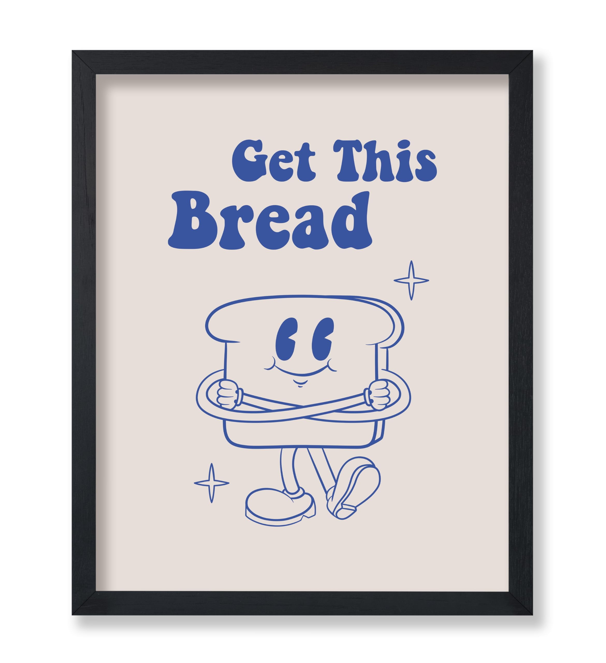 Poster Master Get This Bread Poster - Retro Bread Print - Pastry Art ...