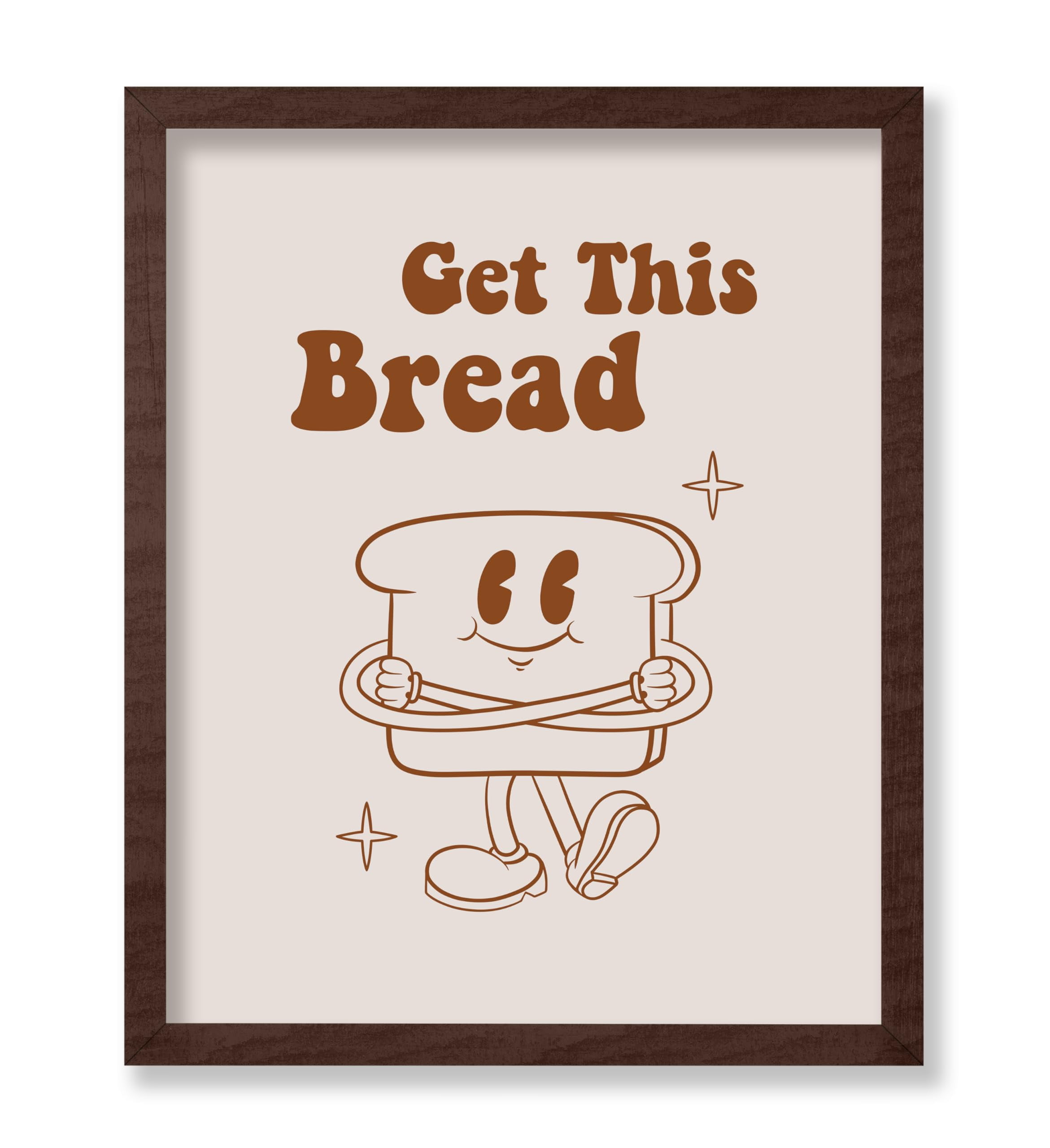 Poster Master Get This Bread Poster - Retro Bread Print - Pastry Art ...