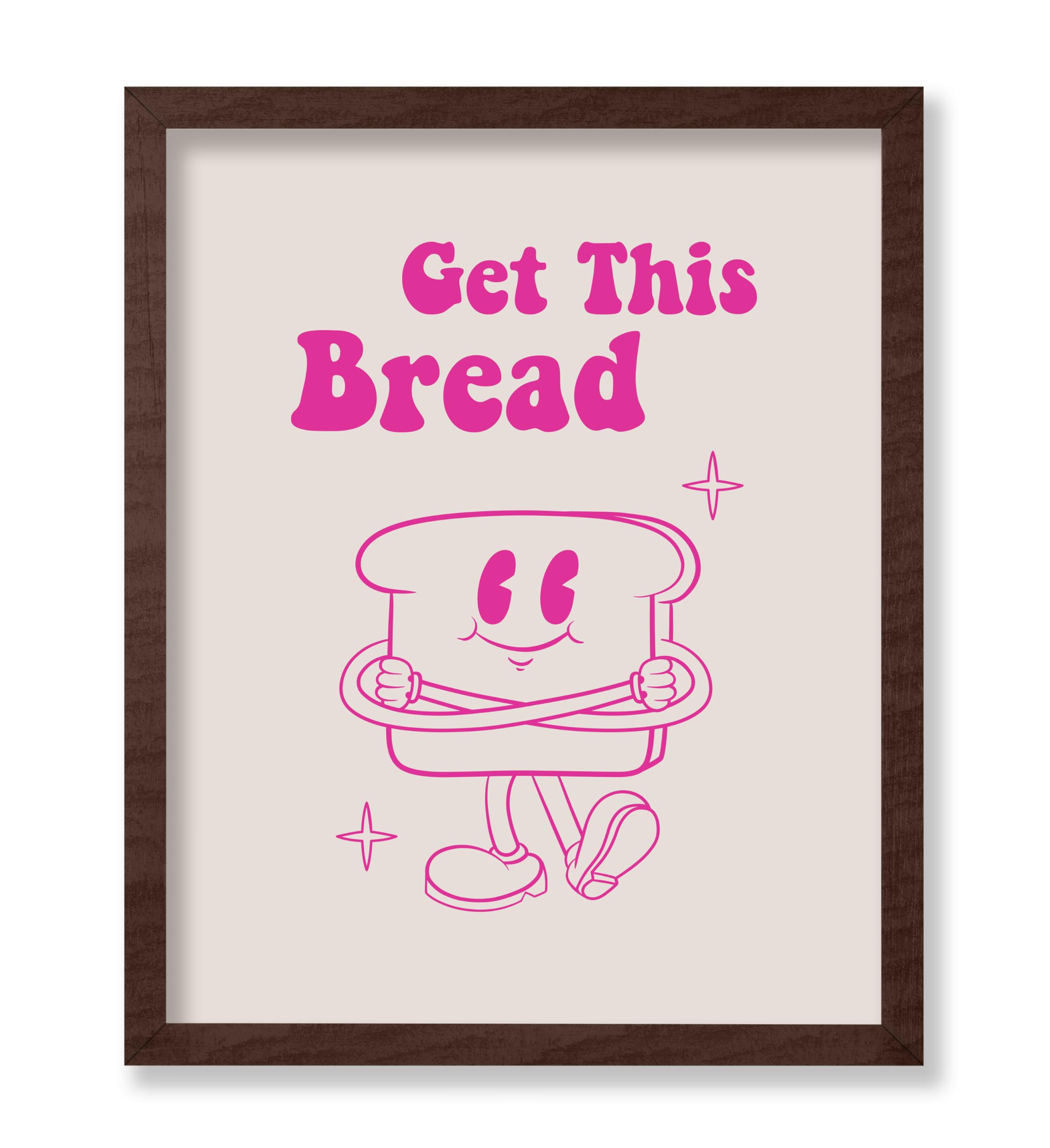 Poster Master Get This Bread Poster - Retro Bread Print - Pastry Art ...