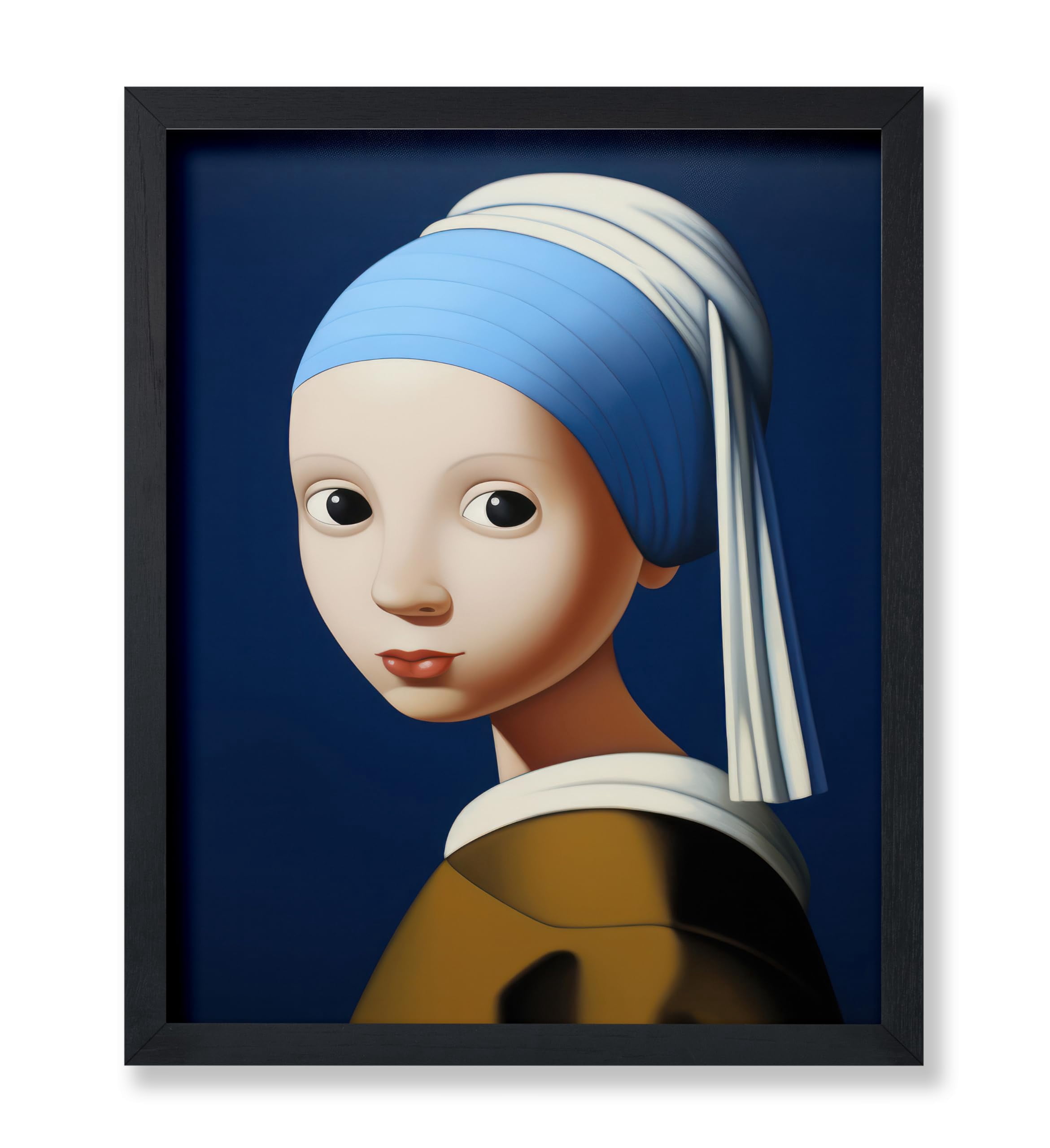 Poster Master Girl With A Pearl Earring Poster - Retro Lady Print ...