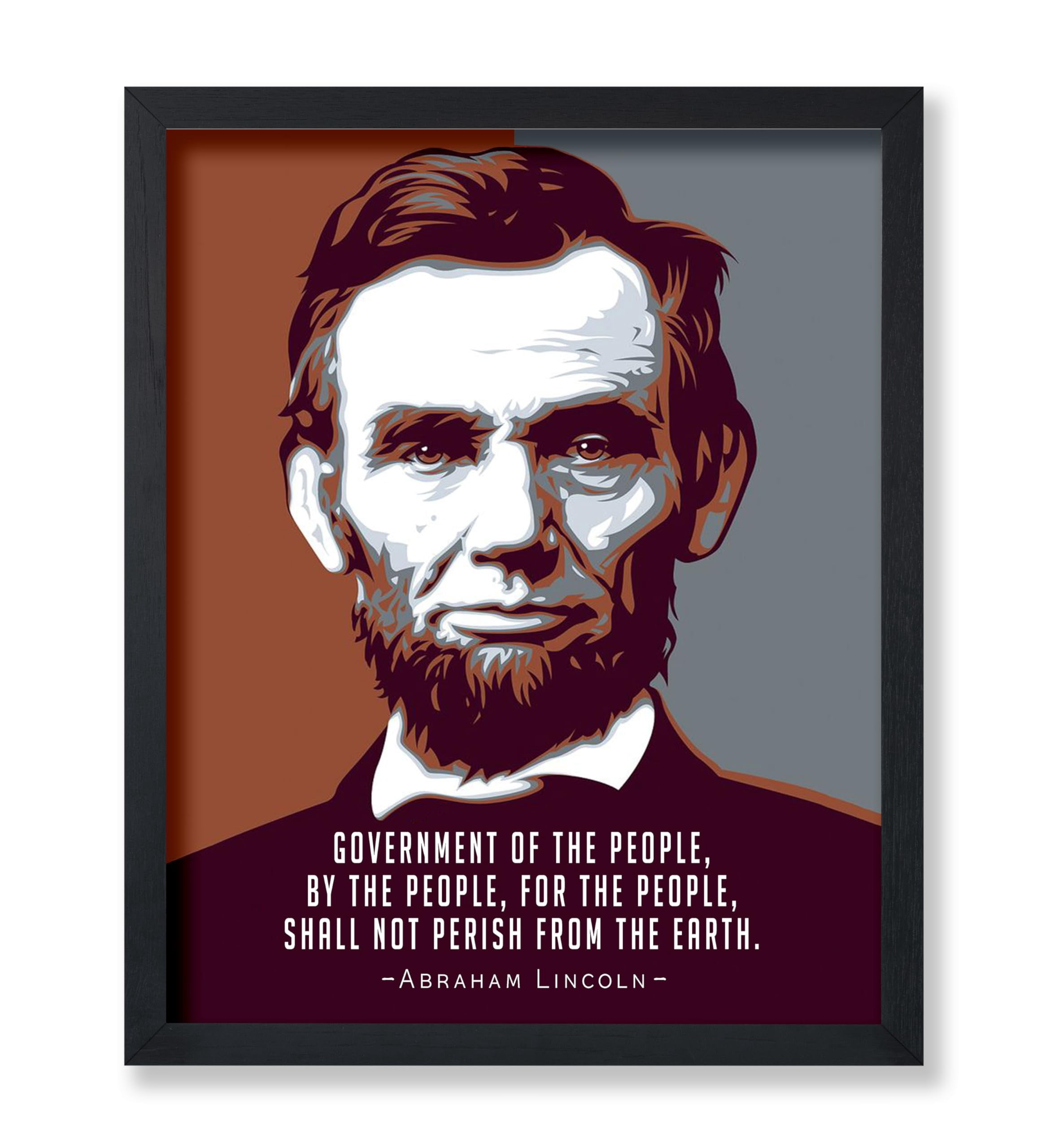 Poster Master Government Of The People Poster - Abraham Lincoln Print ...
