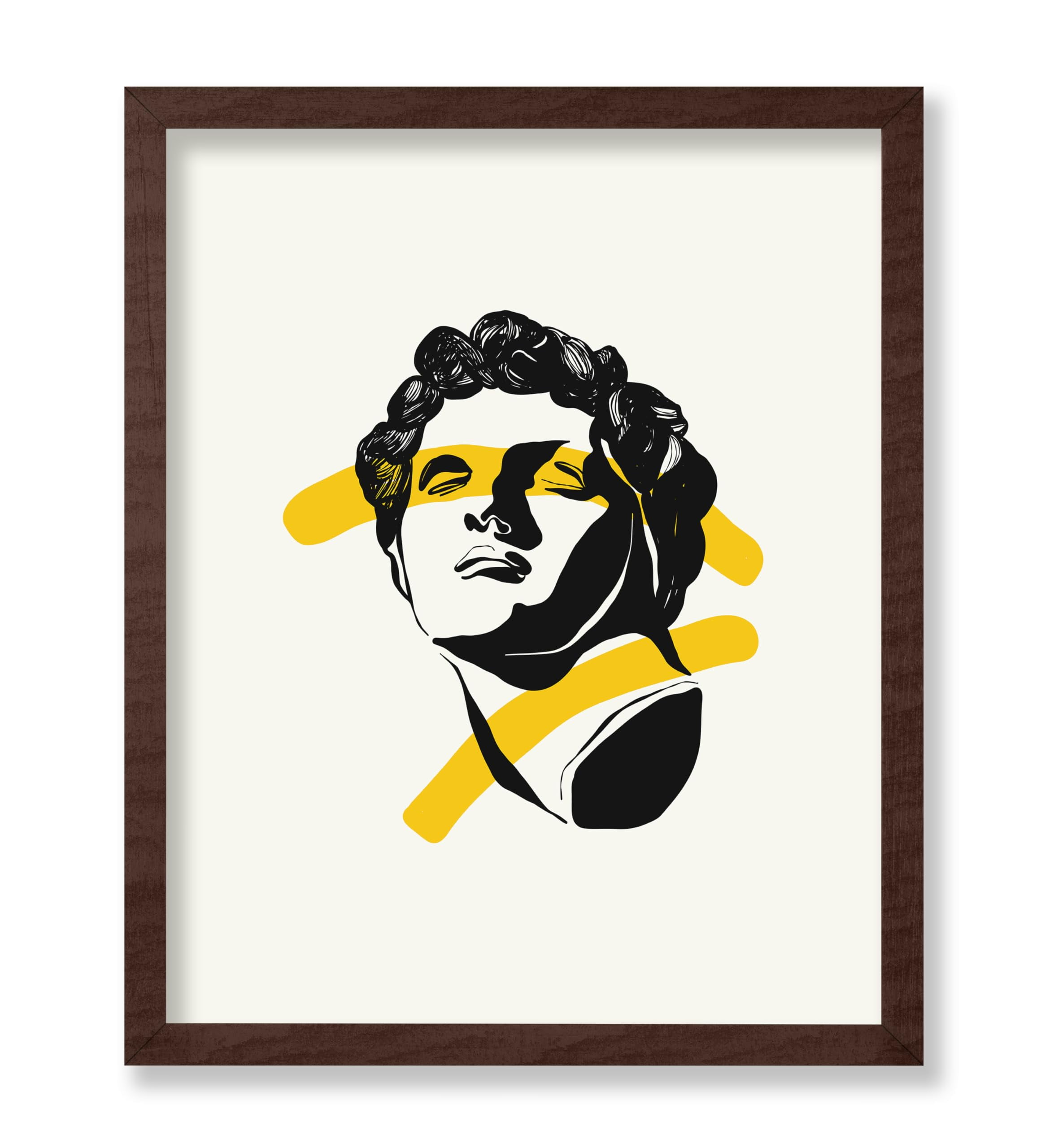 Poster Master Greek God Poster - Retro Portrait Print - Trendy Art ...
