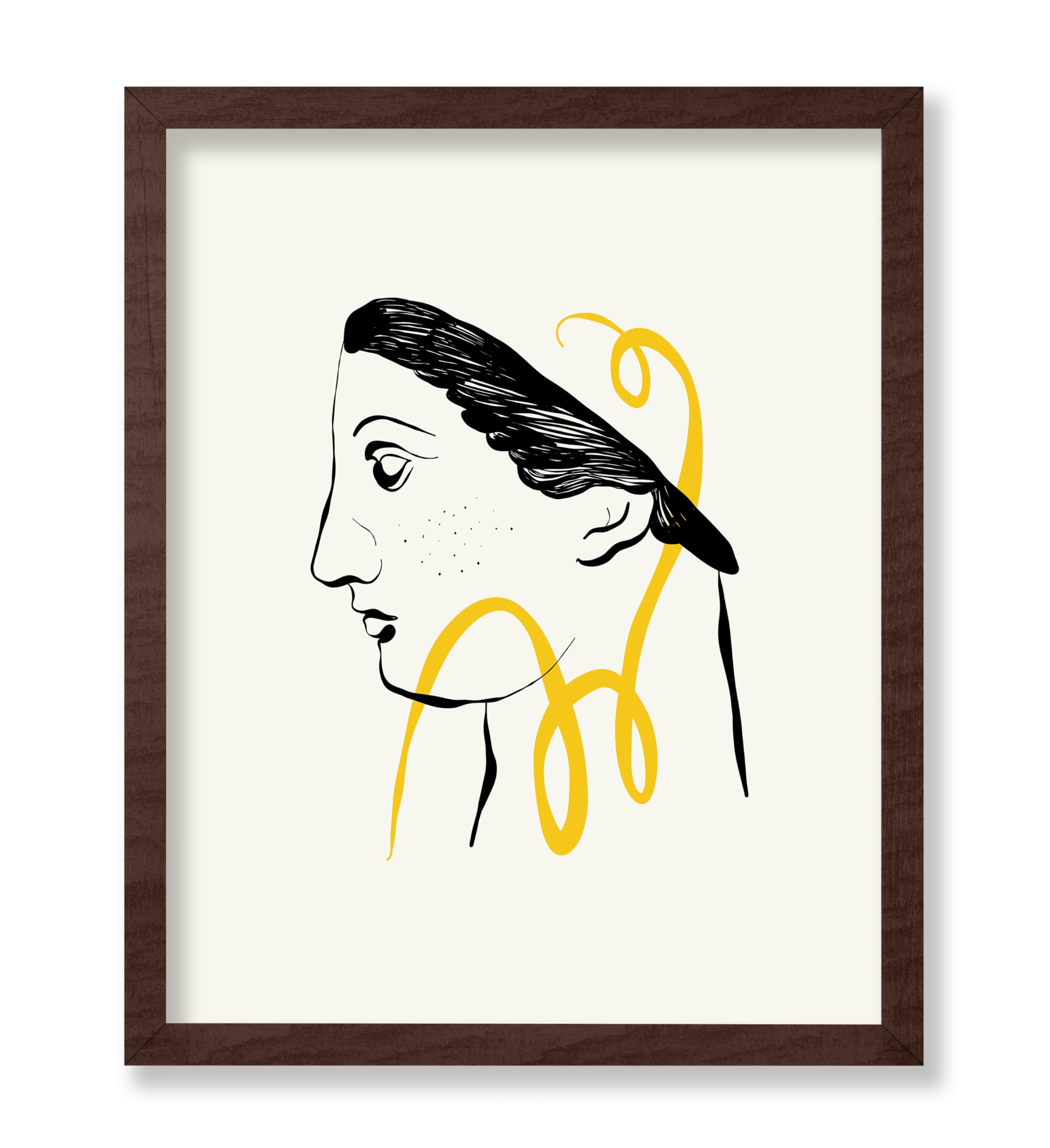 Poster Master Greek Goddess Poster - Retro Abstract Print - Portrait ...