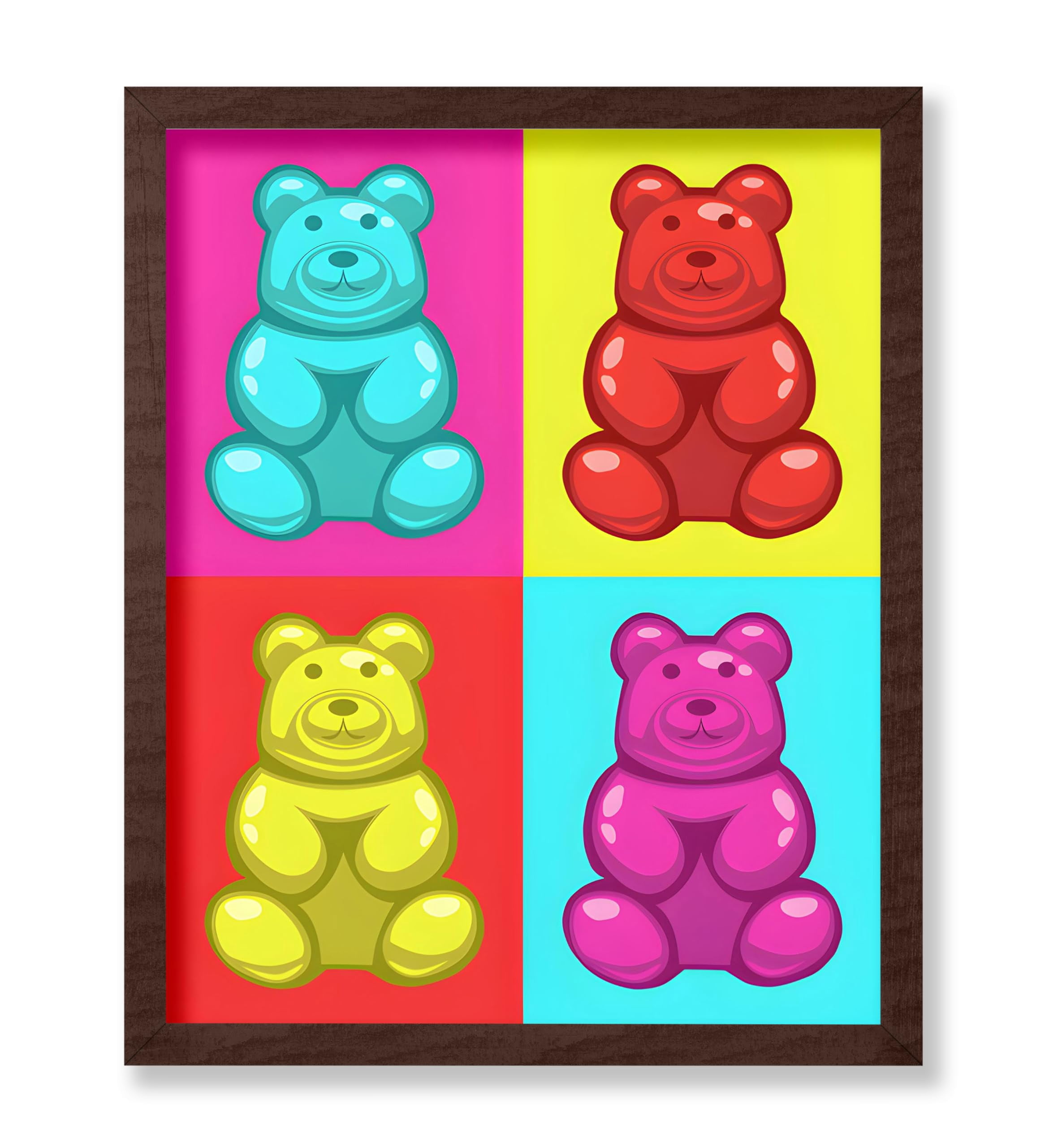 Poster Master Gummy Bears Poster - Fruit Gum Candies Print - Sweets ...