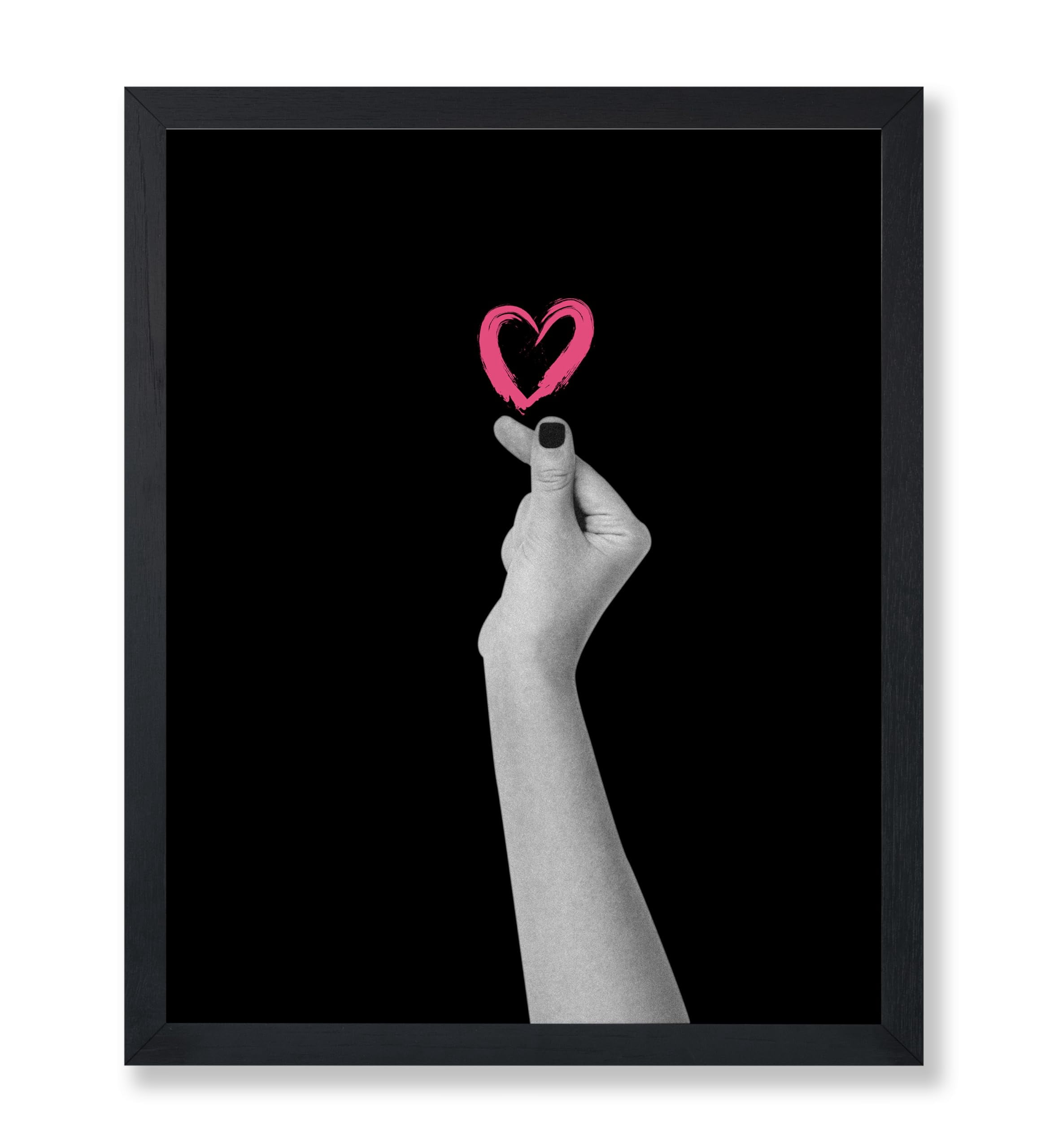 Poster Master Heart Poster - Heart Sign Print - Trendy Art - Modern Art ...