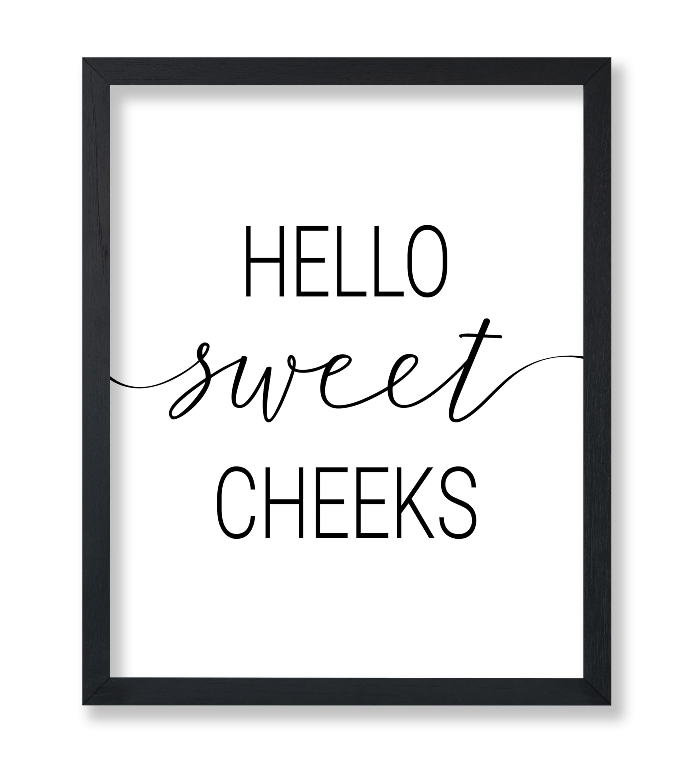 Poster Master Hello Sweet Cheeks Poster - Nursery Print - Humorous Art ...