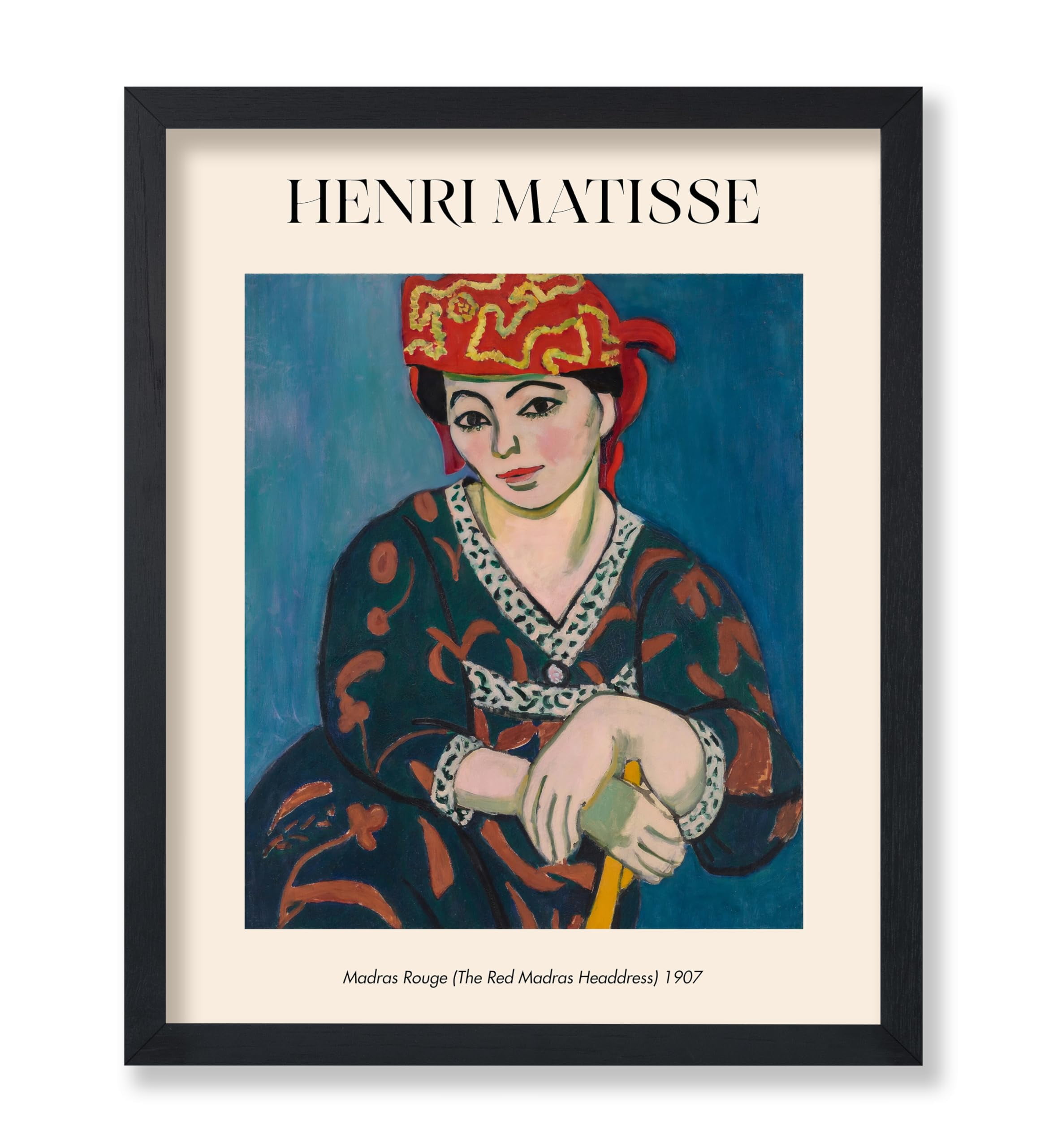 Poster Master Henri Matisse Poster - Lorette Print - Woman Portrait Art ...