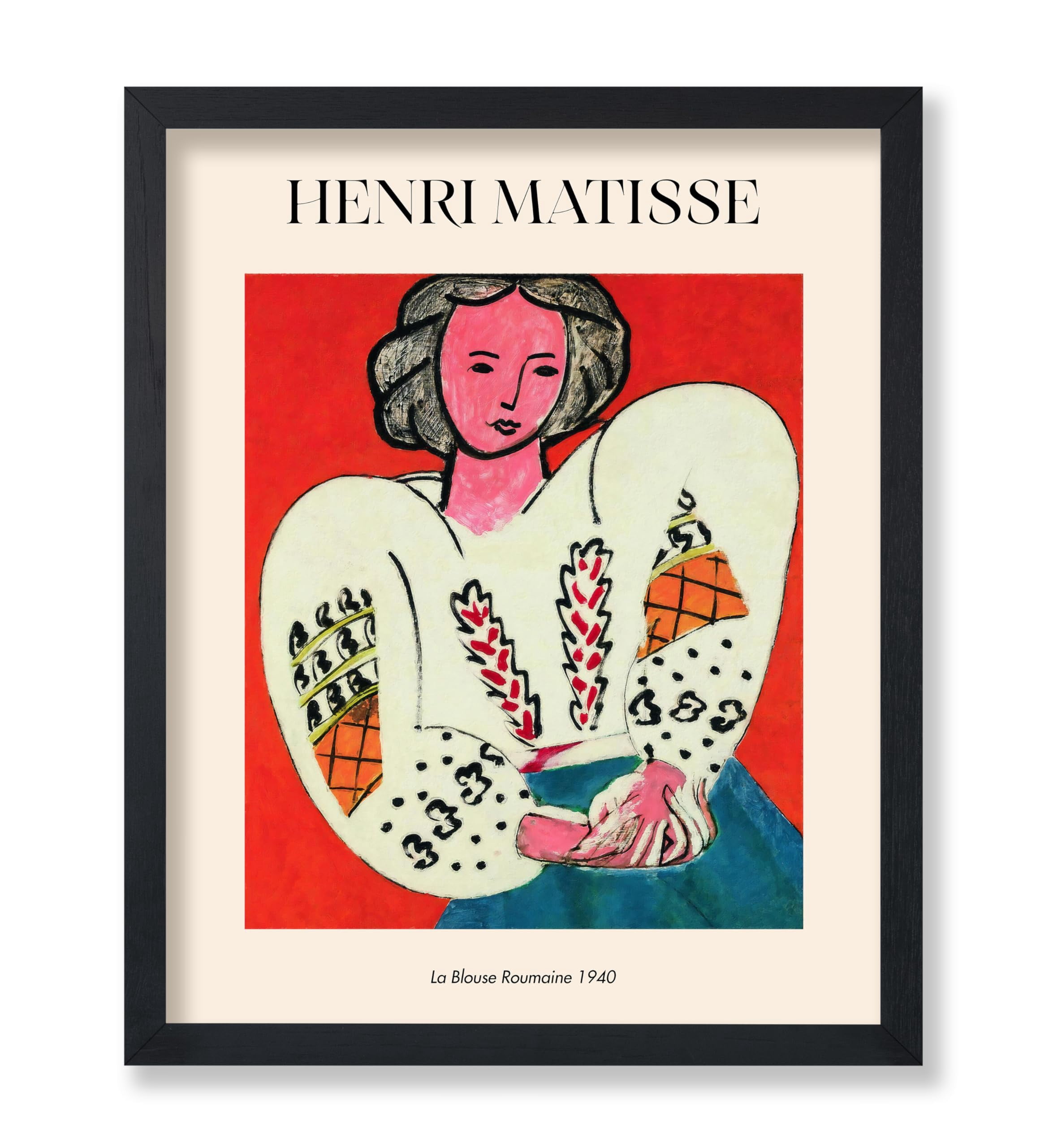 Poster Master Henri Matisse Poster - Madame Matisse Print - The Red ...