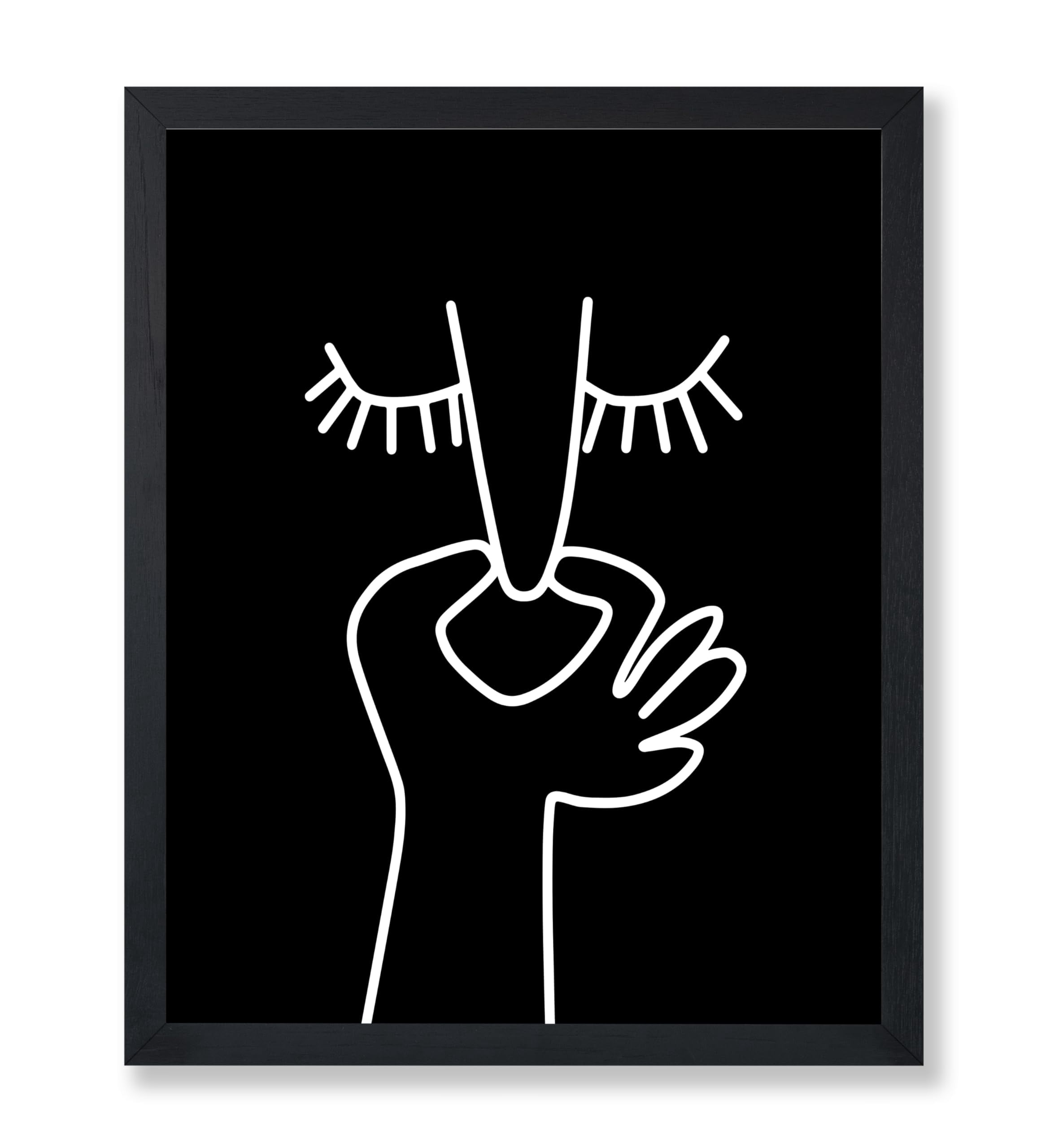Poster Master Hold Your Nose Poster - Abstract Print - Trendy Art ...
