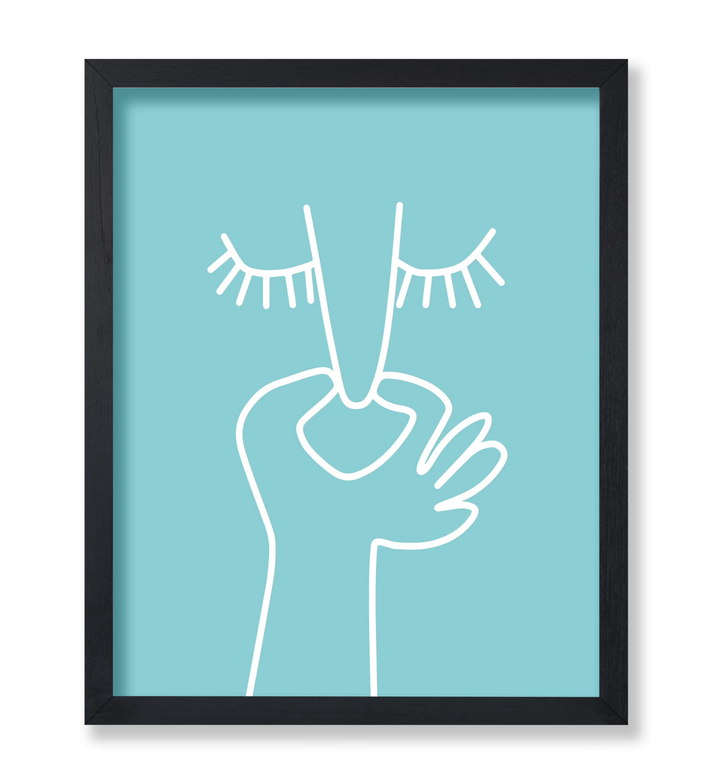 Poster Master Hold Your Nose Poster - Abstract Print - Trendy Art ...