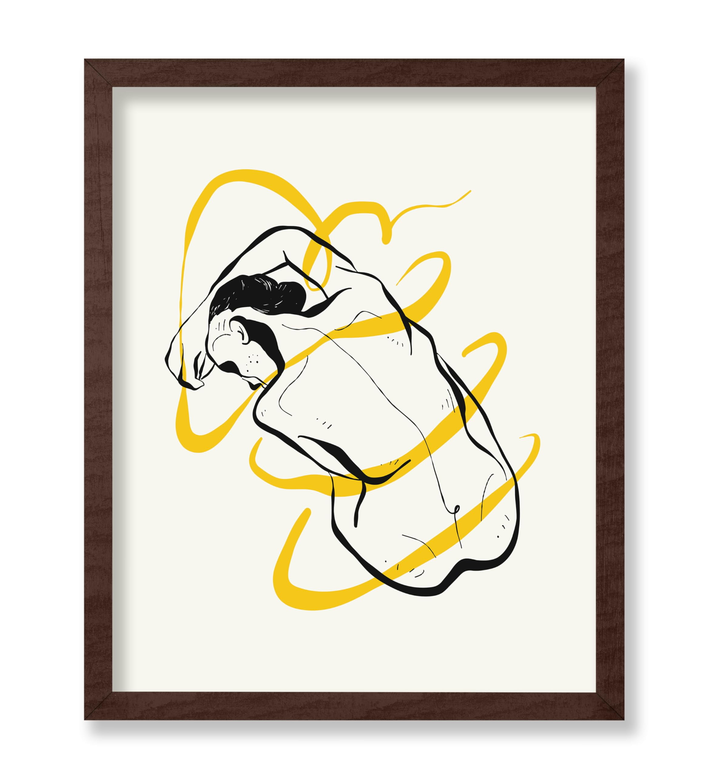 Poster Master Human Figure Poster - Retro Drawing Print - Sketch Art ...