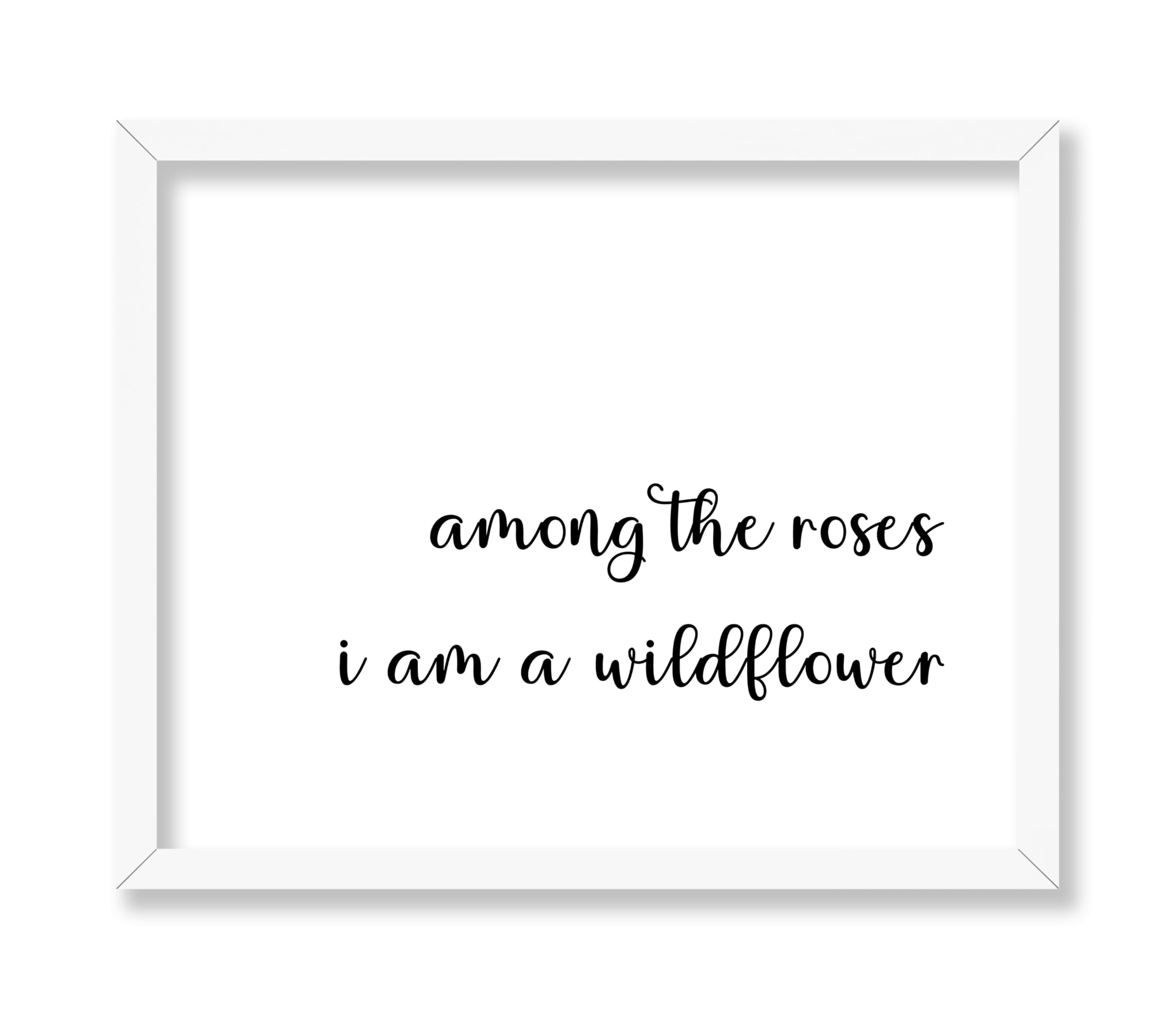 Poster Master I Am A Wildflower Poster - Nursery Print - Rose Art ...