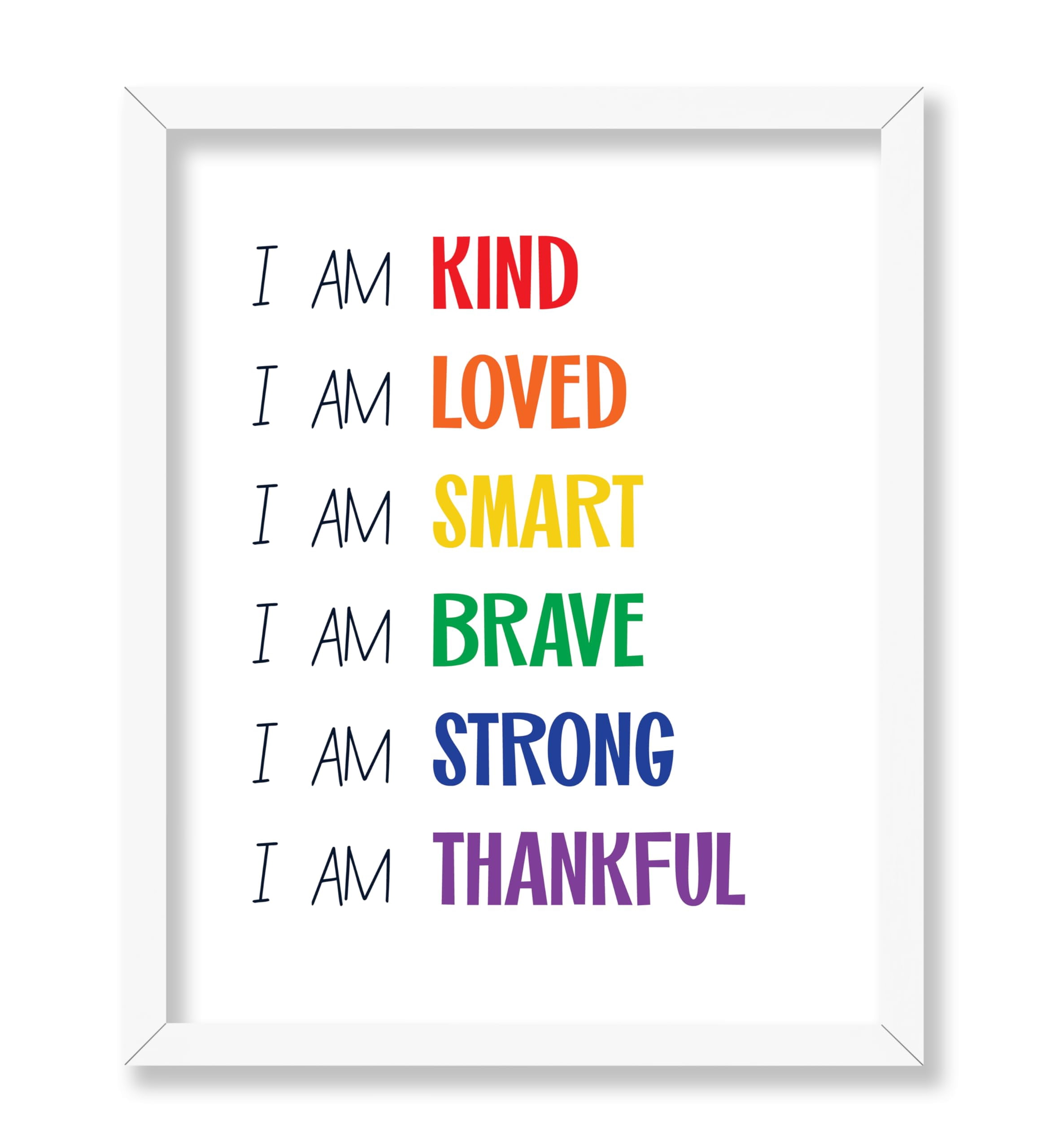 Poster Master I Am Loved Poster - Typography Print - Kind Art - Love ...